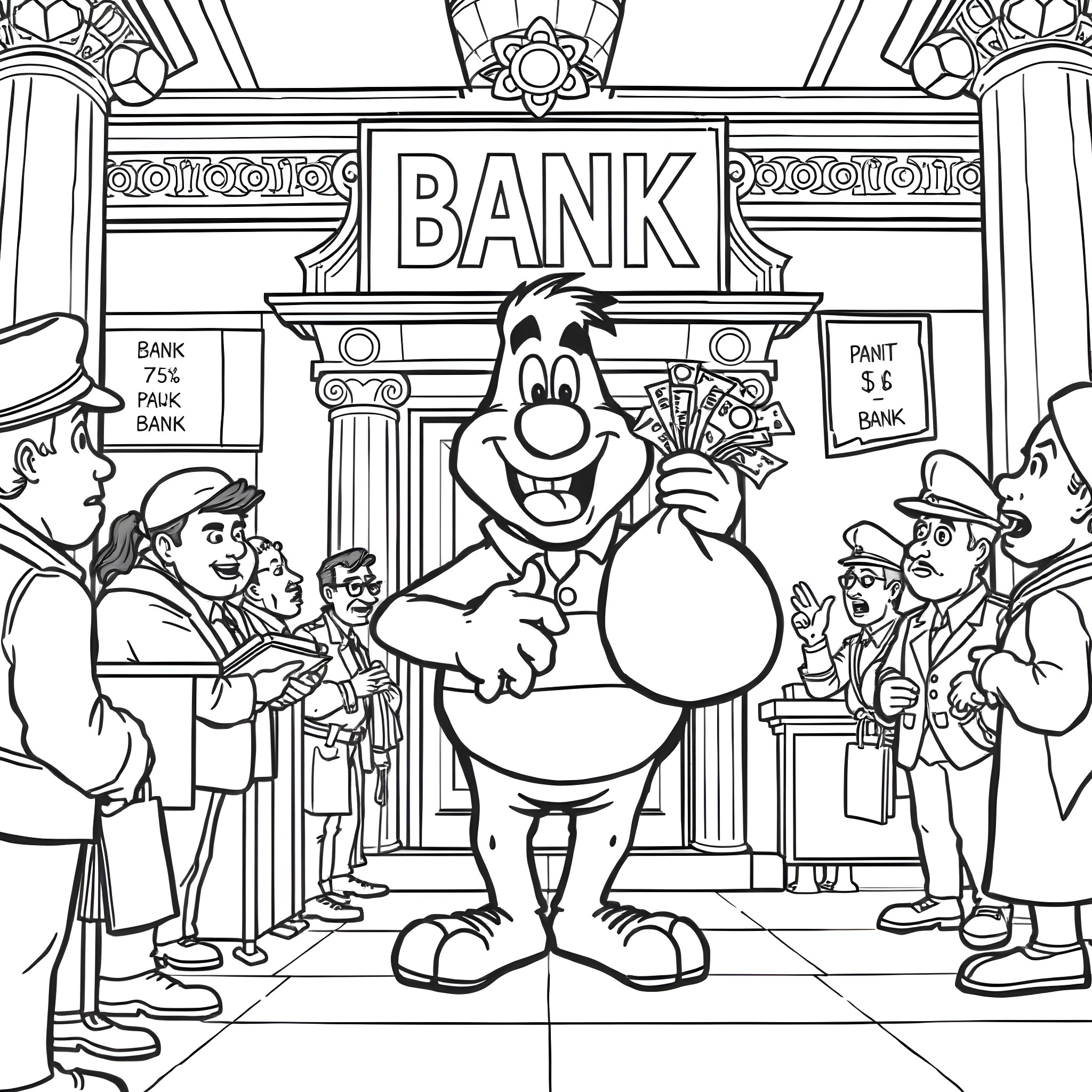 Best Barney Rubble Coloring Pages (Free Printable PDF)