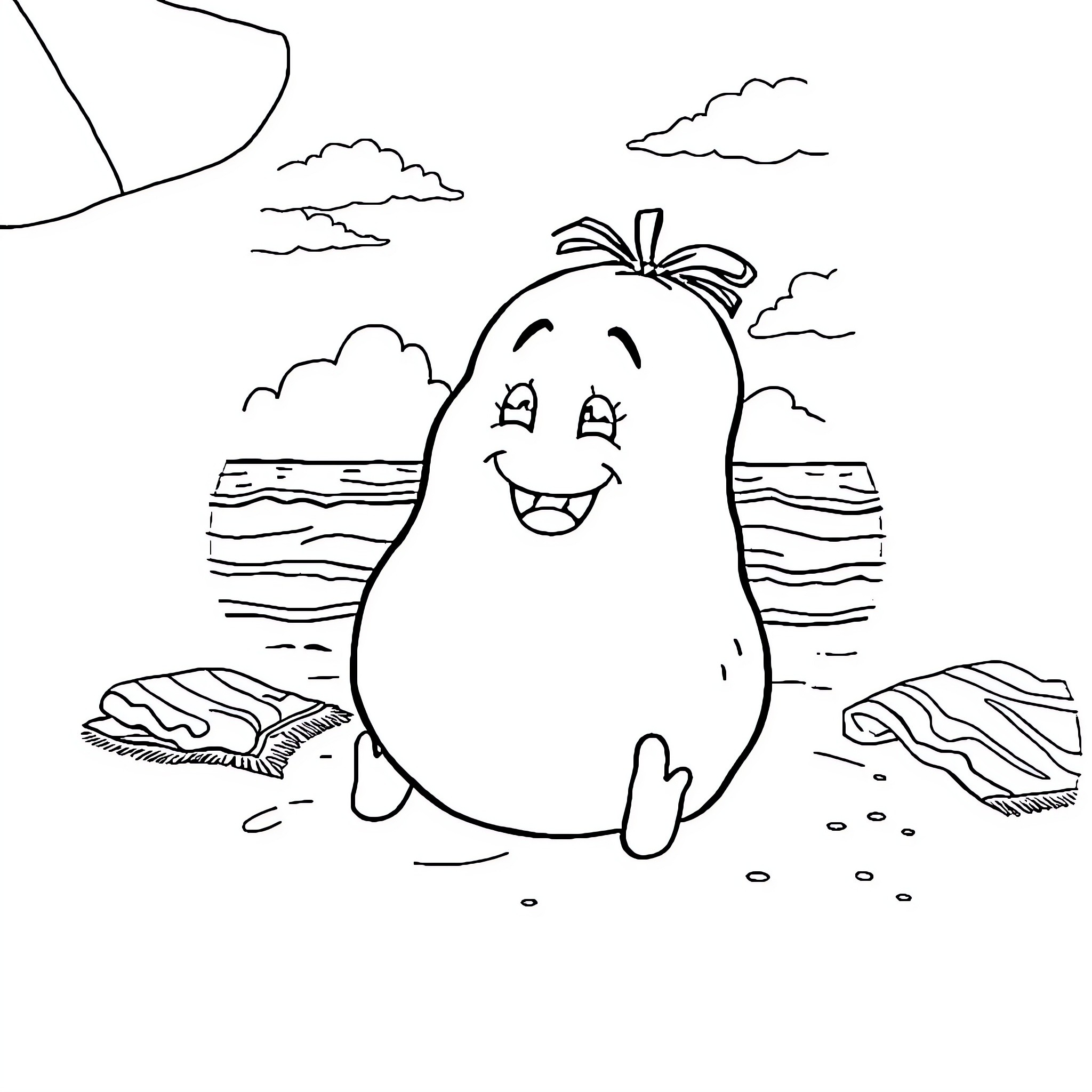 Best Potato Coloring Pages (Free Printable PDF)