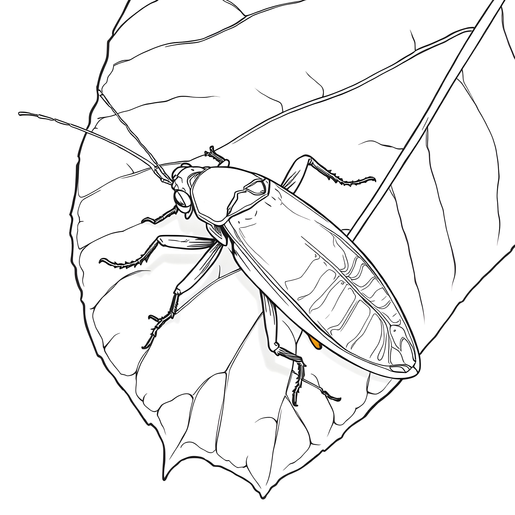 54 Best Cockroach Coloring Pages (Free Printable PDFs)