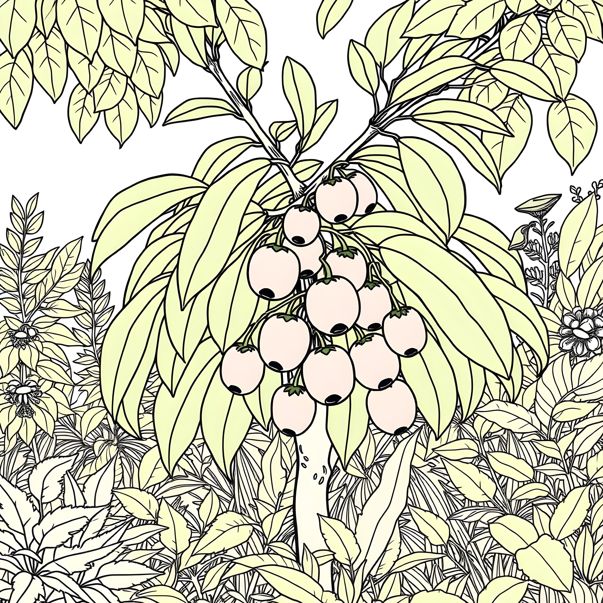 2 Best Açaí Coloring Pages (Free Printable PDFs)