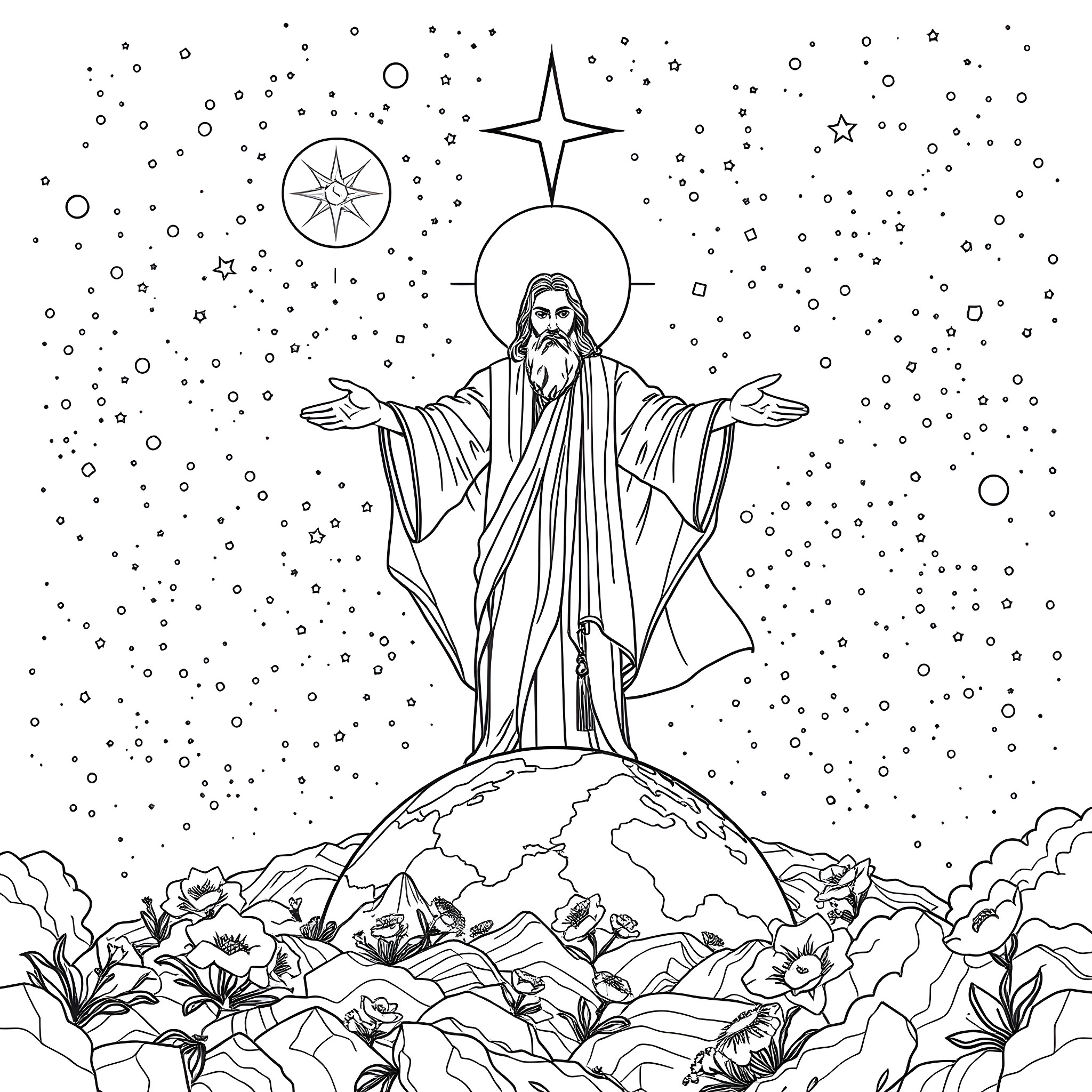 Best God Coloring Pages (Free Printable PDF)