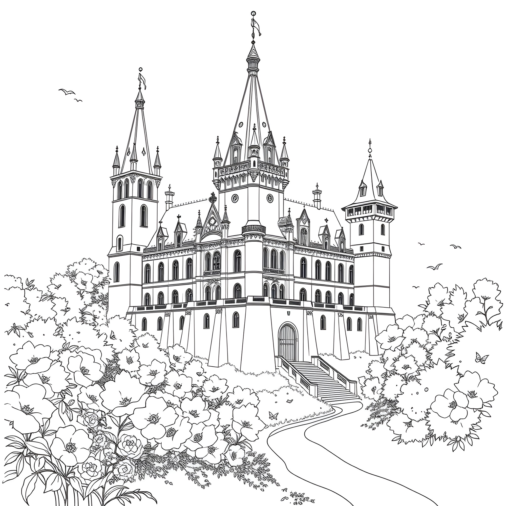 Best Castle Coloring Pages (Free Printable PDF)