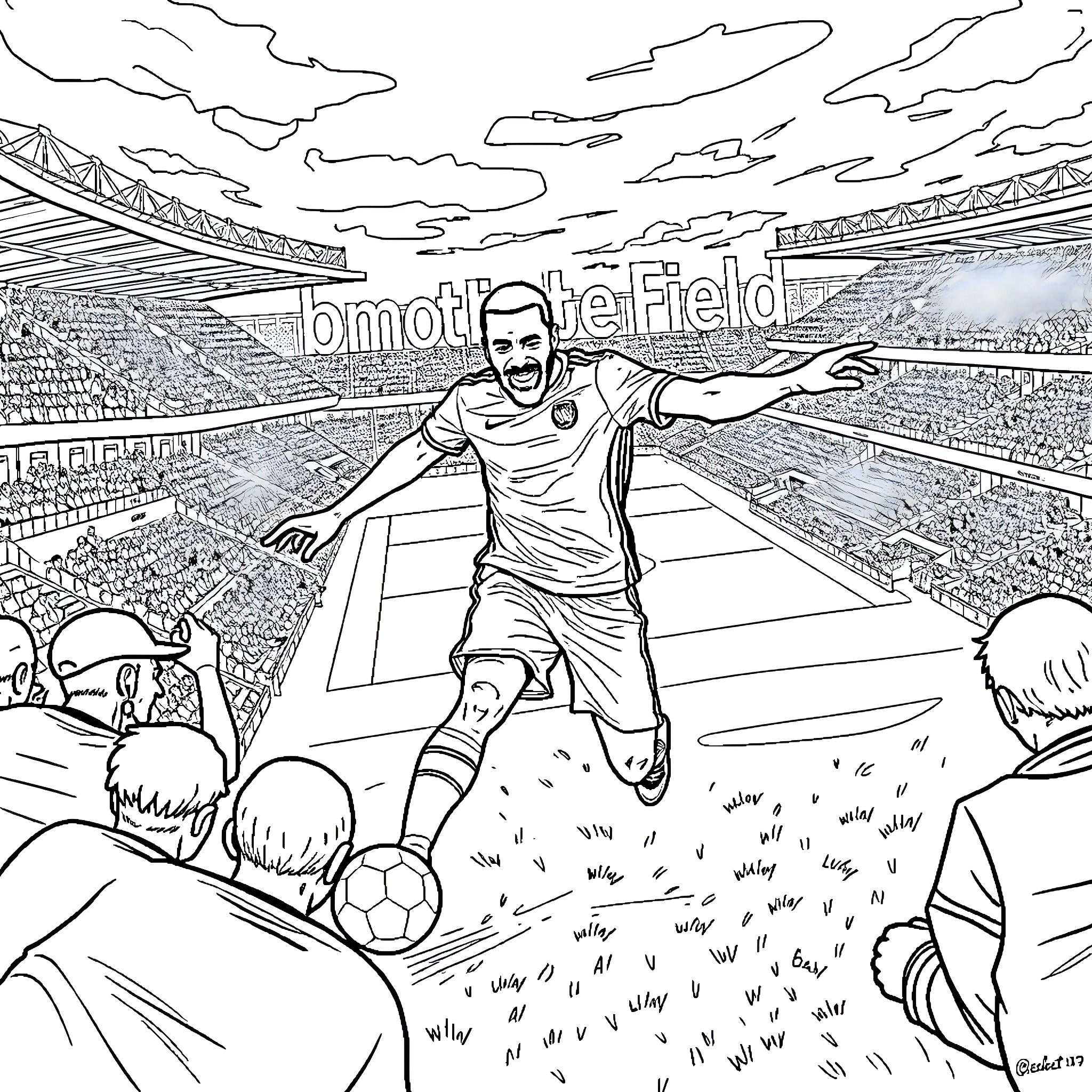 1 Best Etihad Stadium Coloring Pages (Free Printable PDFs)