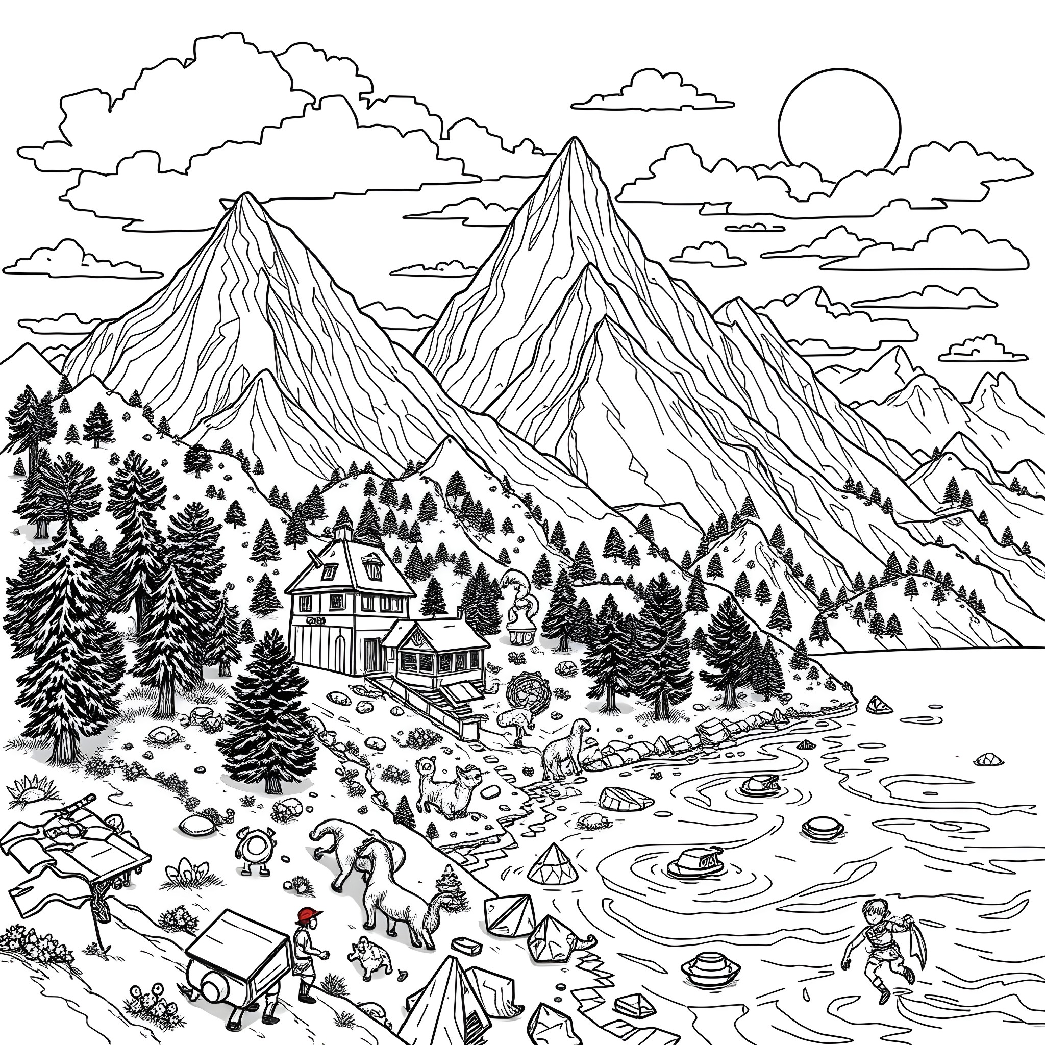 1 Best Minecraft Coloring Pages (Free Printable PDFs)