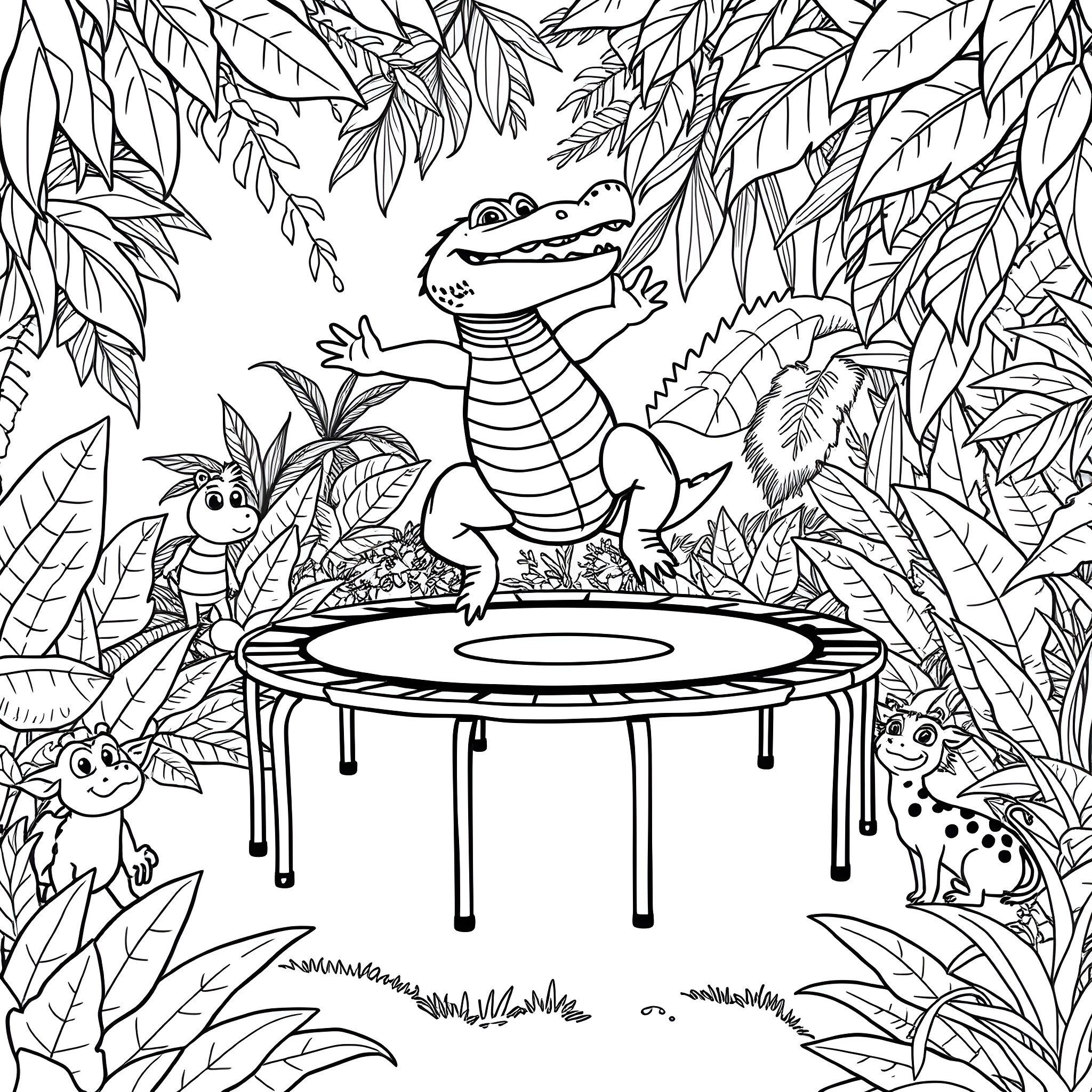92 Best Crocodile Coloring Pages (Free Printable PDFs)