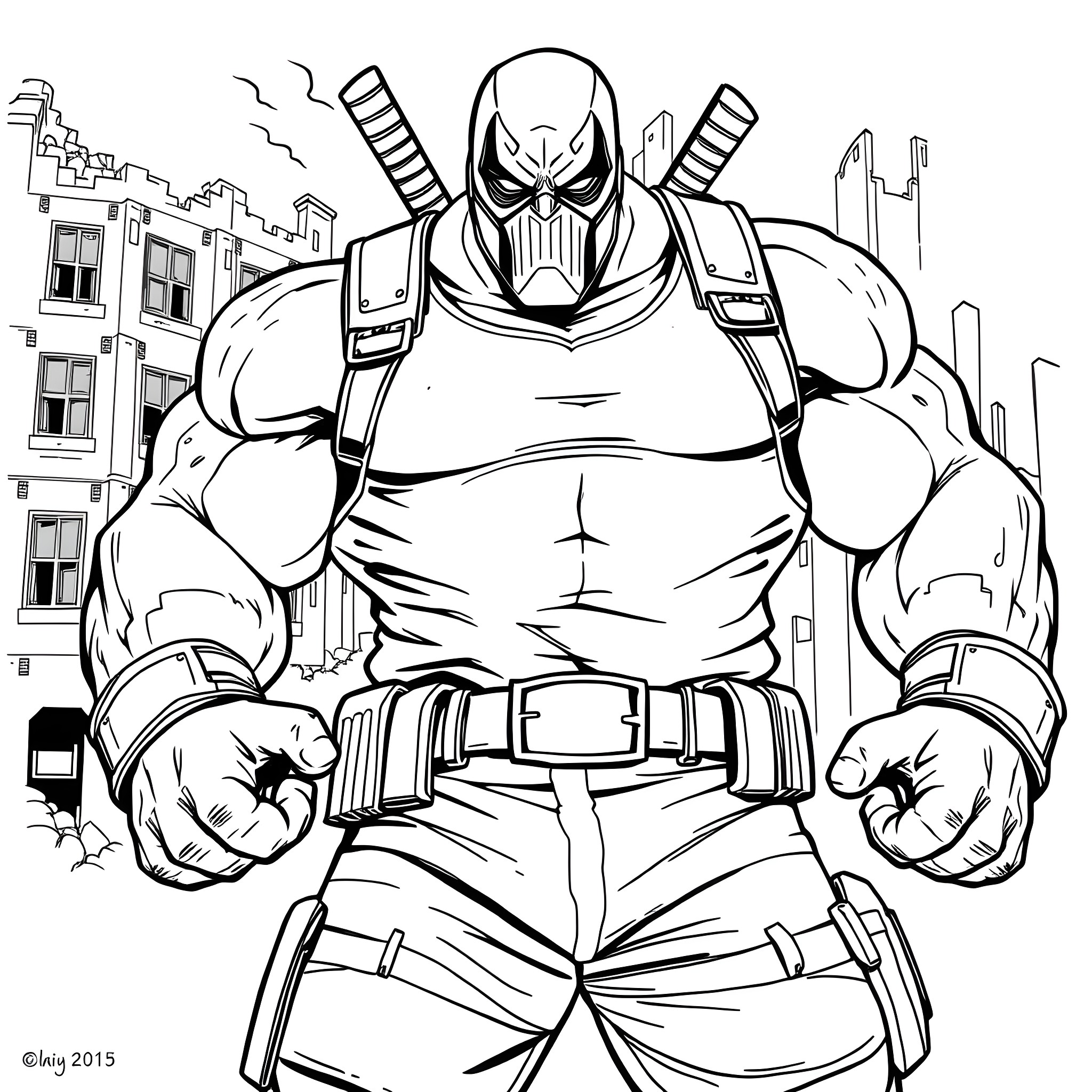 107 Best Bane Coloring Pages (Free Printable PDFs)