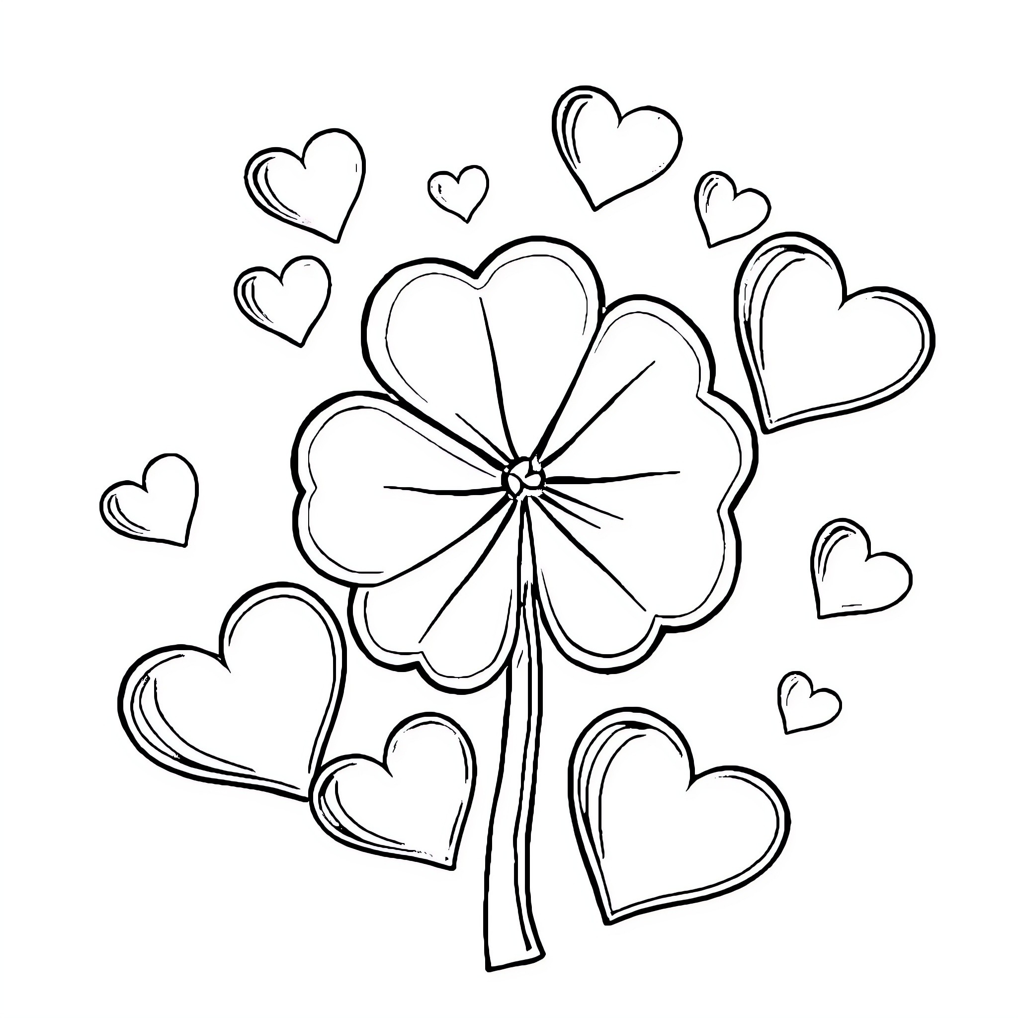 Best Clover Coloring Pages (Free Printable PDF)