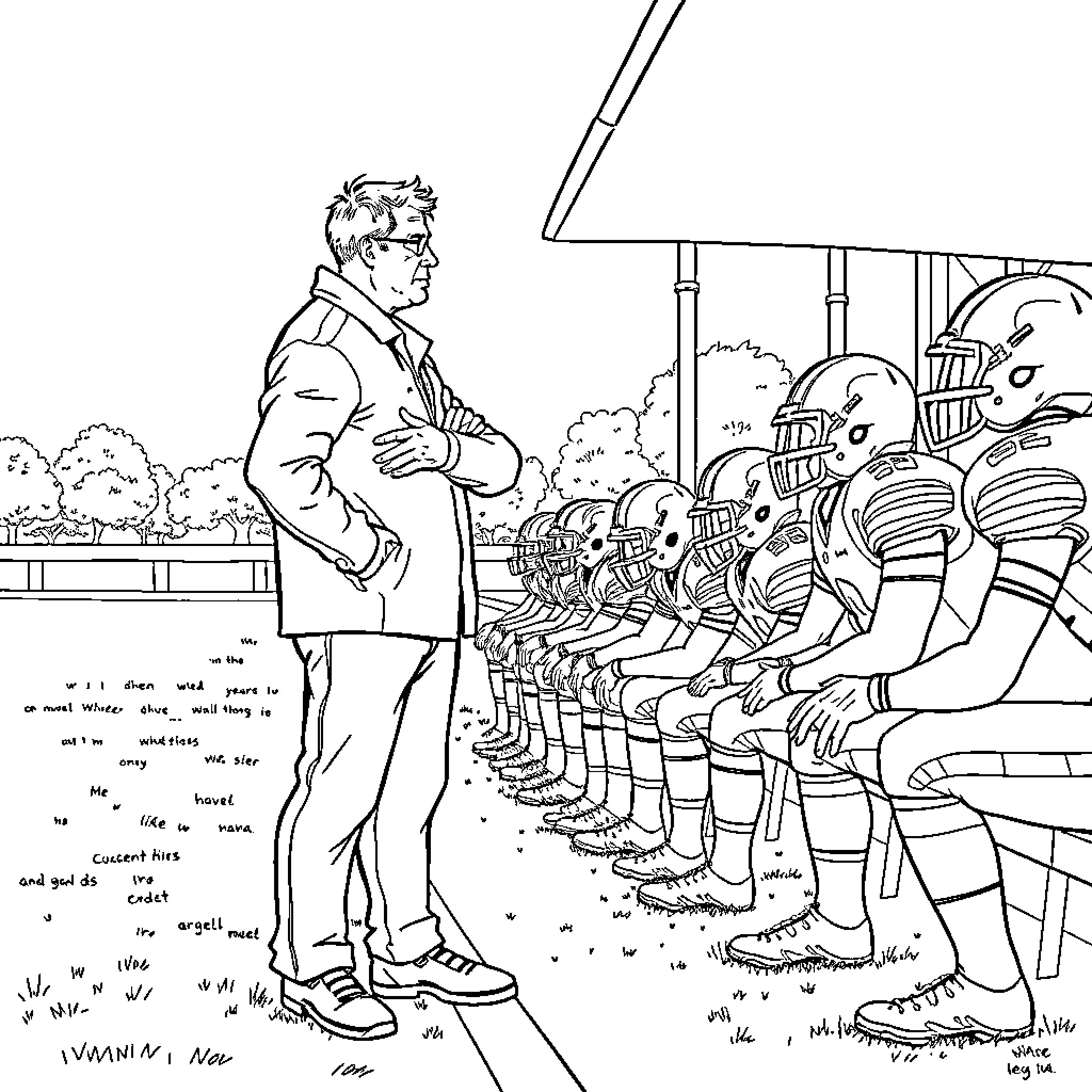 Best Coach Coloring Pages (Free Printable PDF)