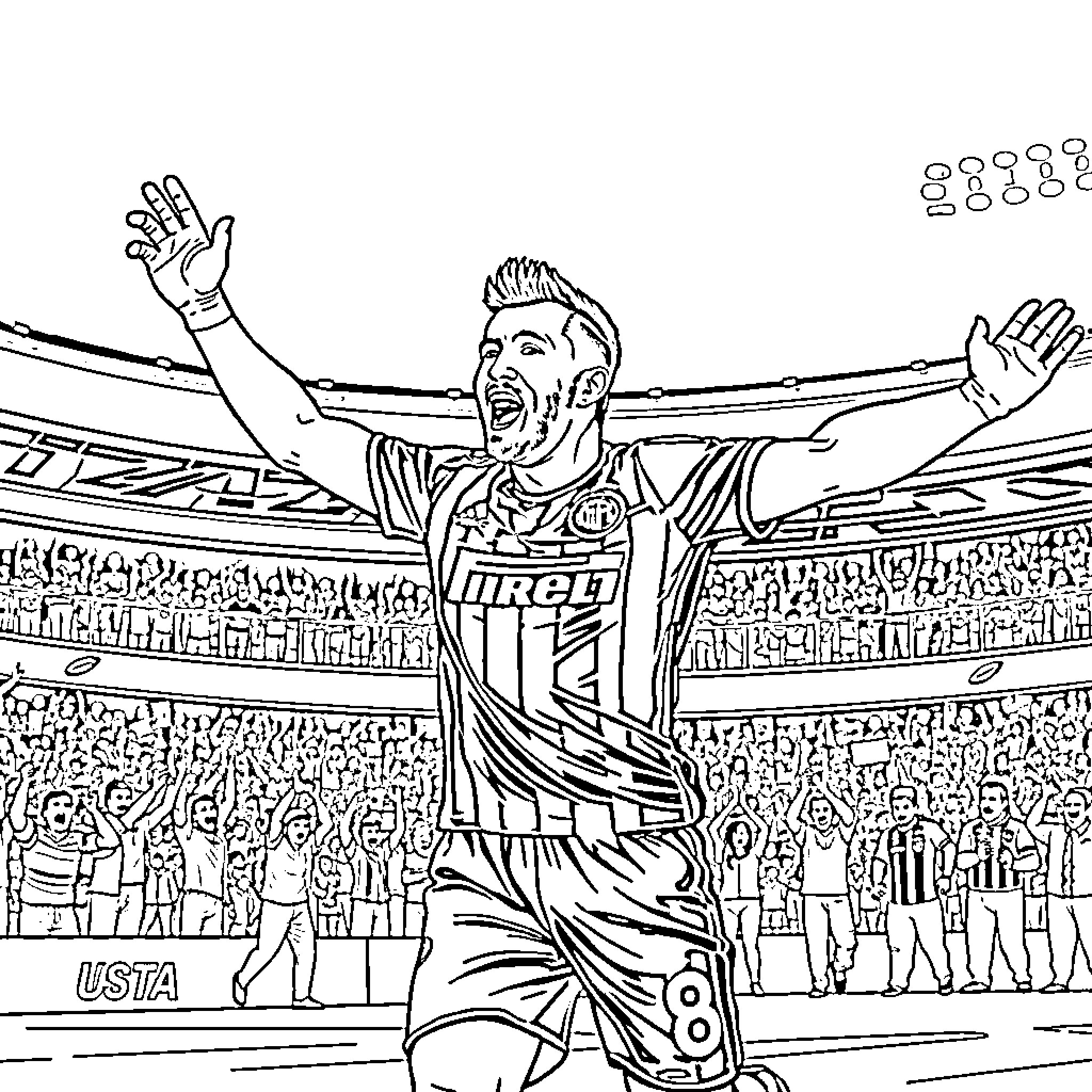 Best Lautaro Martinez Coloring Pages (Free Printable PDF)
