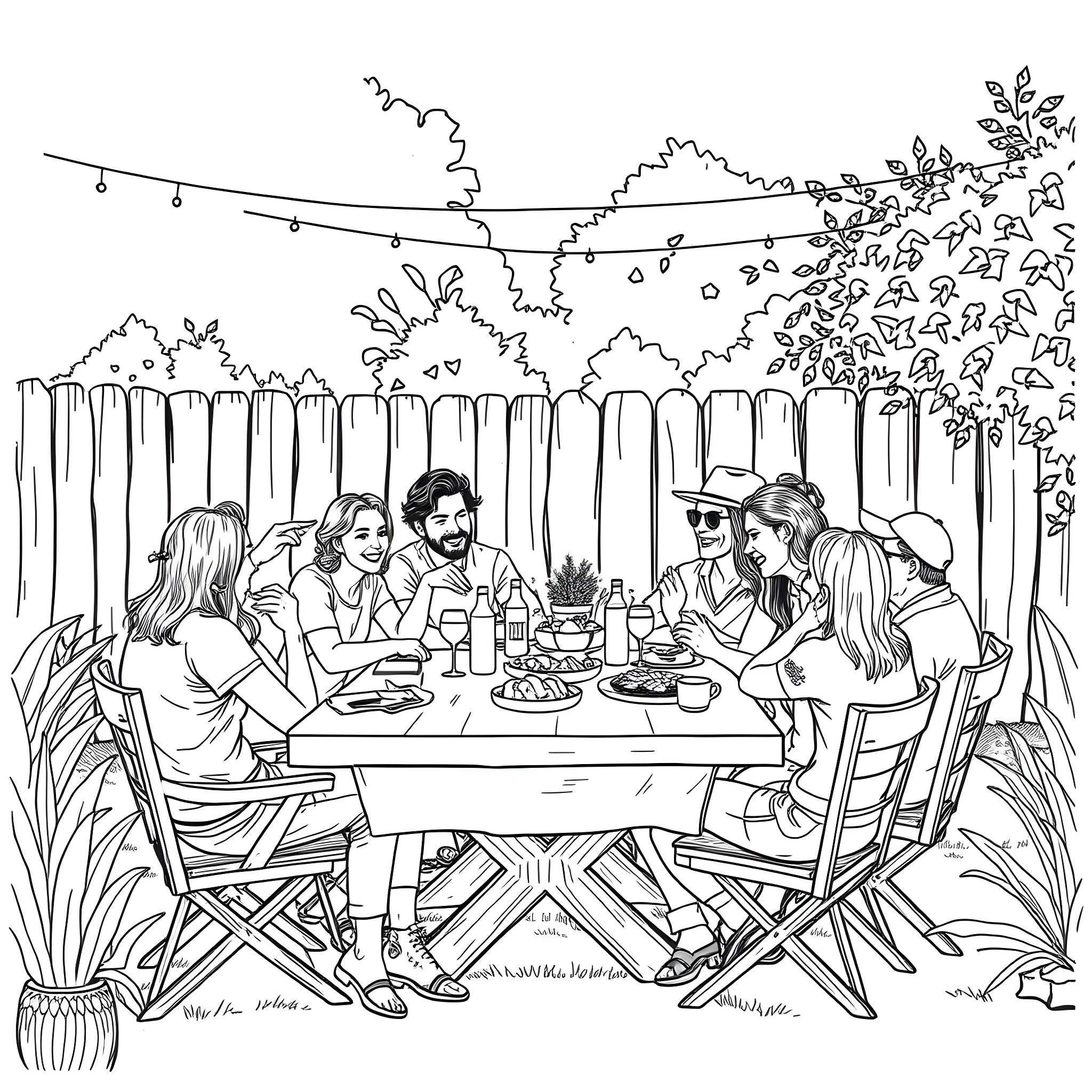 Best Table Coloring Pages (Free Printable PDF)