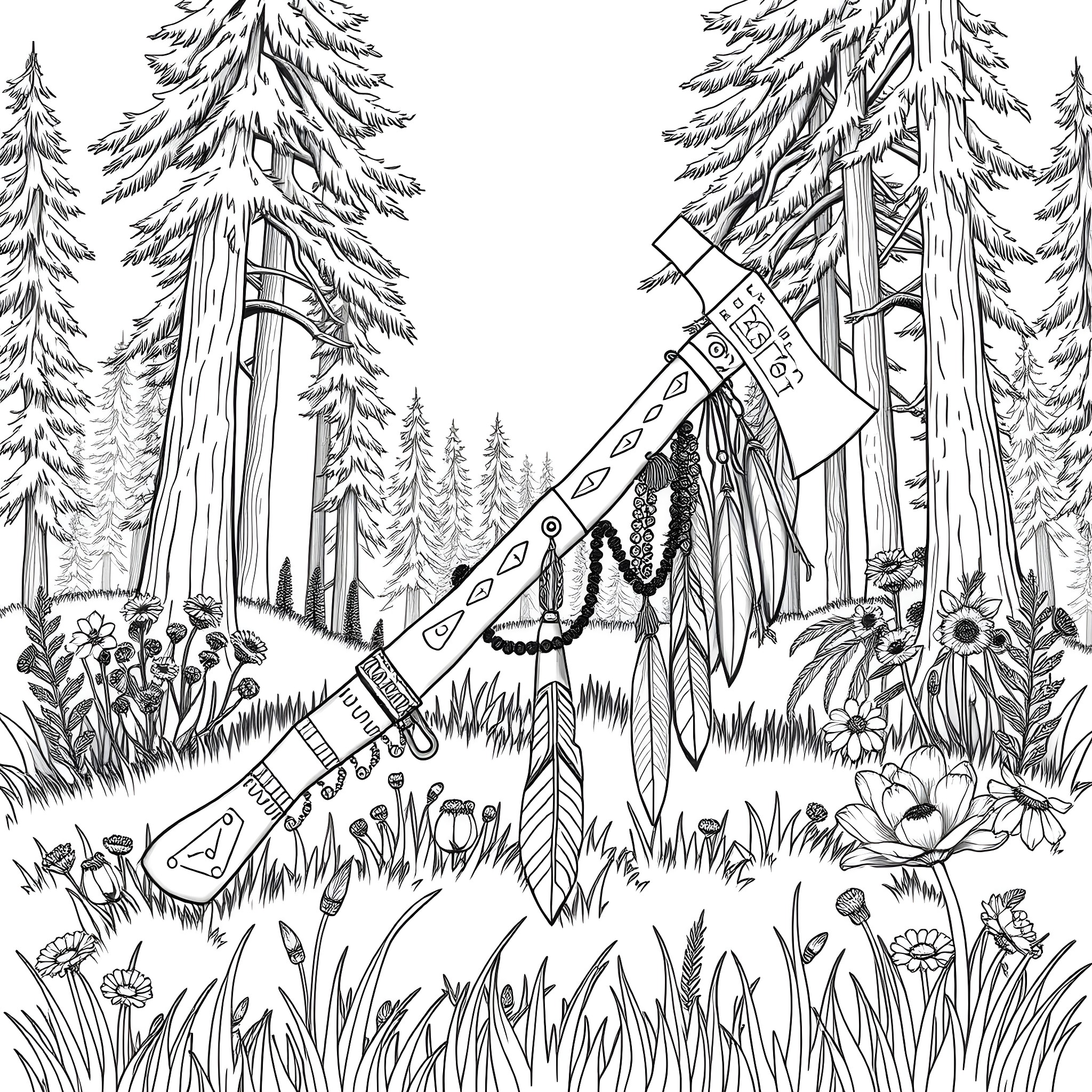 Best Axe Coloring Pages (Free Printable PDF)