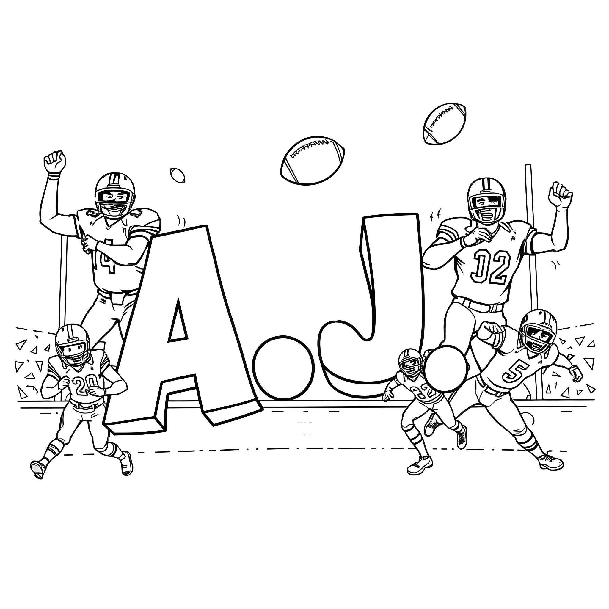 4 Best A.J. Coloring Pages (Free Printable PDFs)