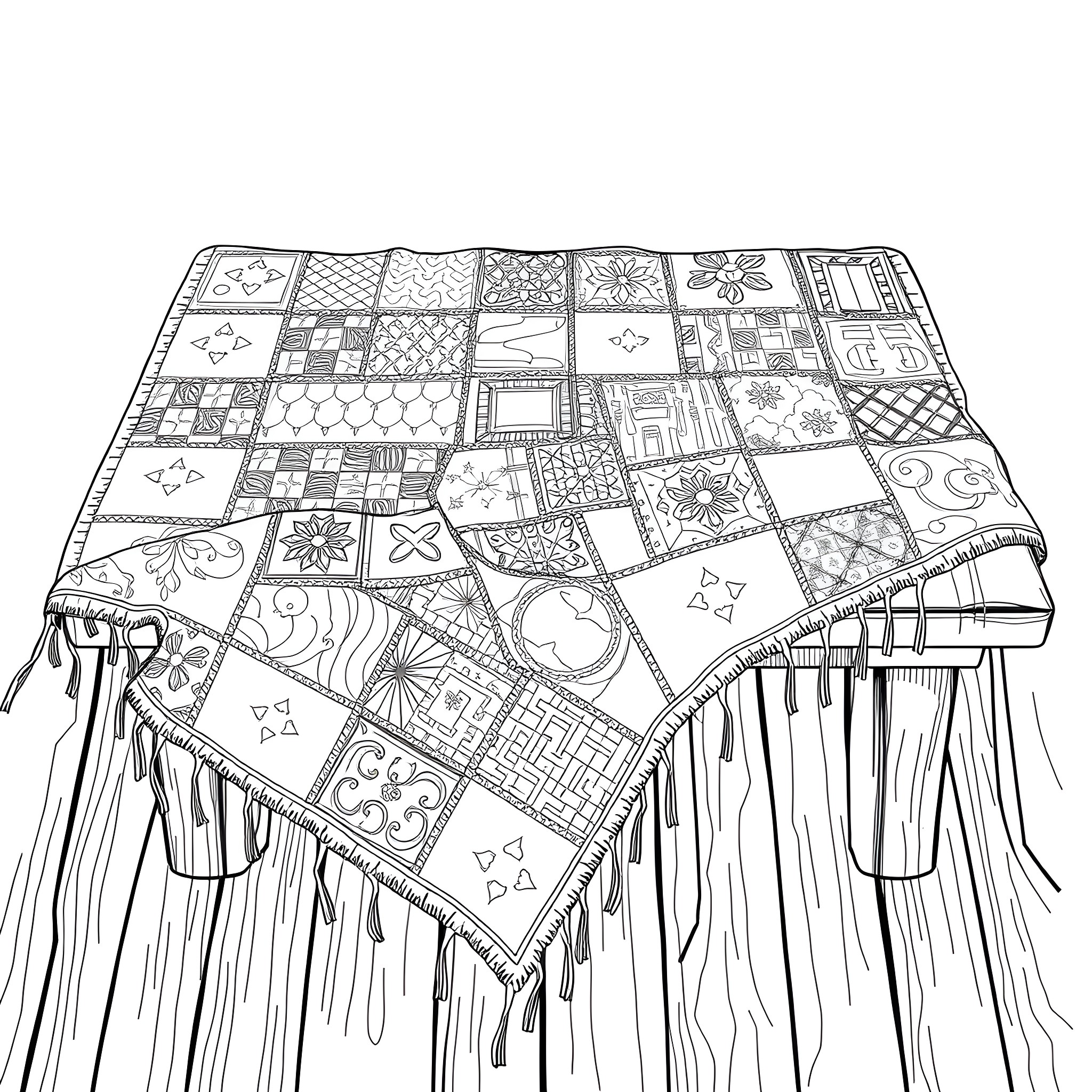 120 Best Patchwork Coloring Pages (Free Printable PDFs)