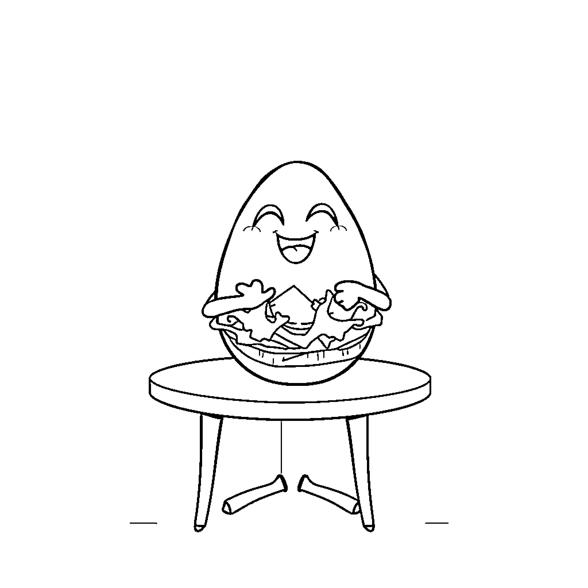 Best Egg Coloring Pages (Free Printable PDF)