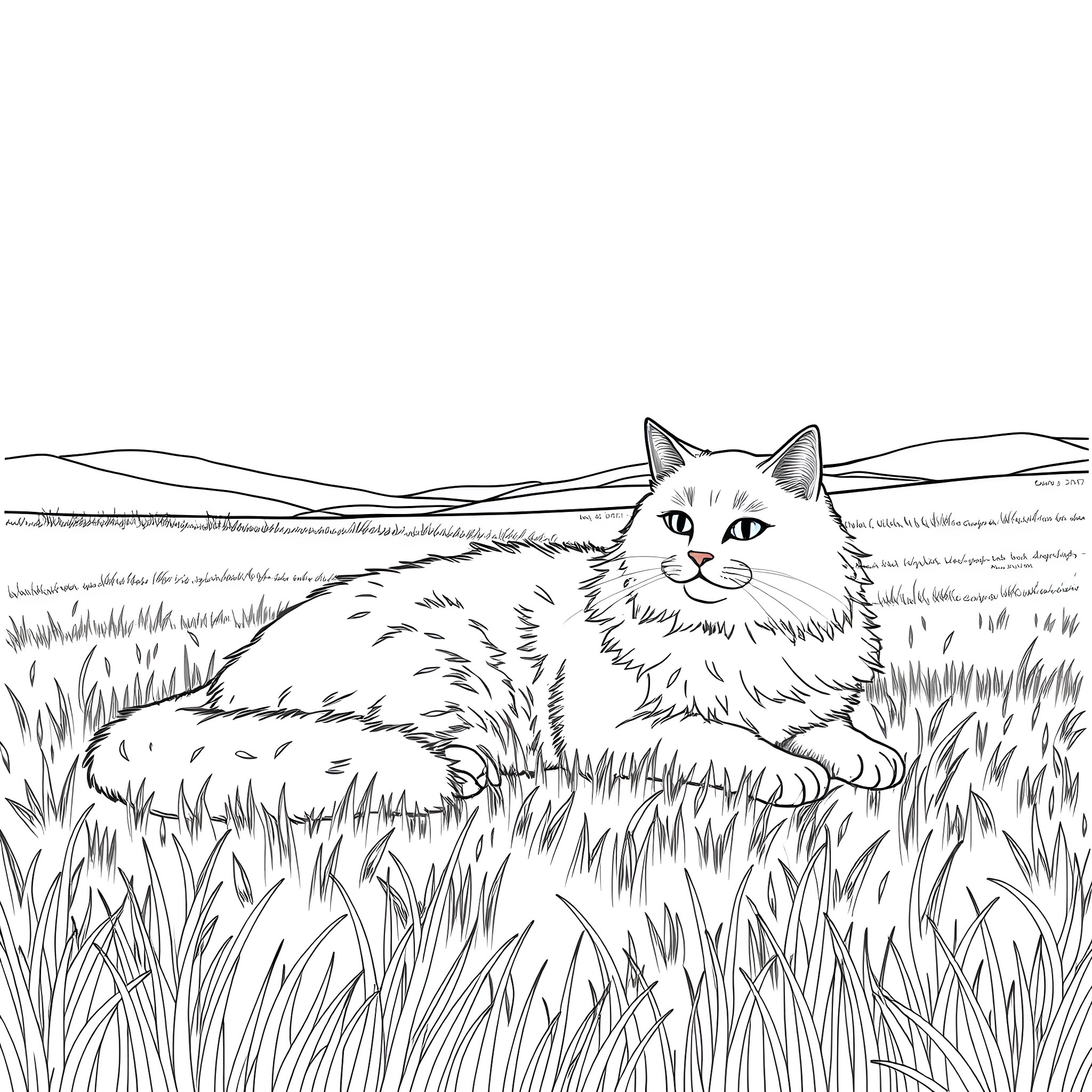 103 Best Cat Coloring Pages (Free Printable PDFs)