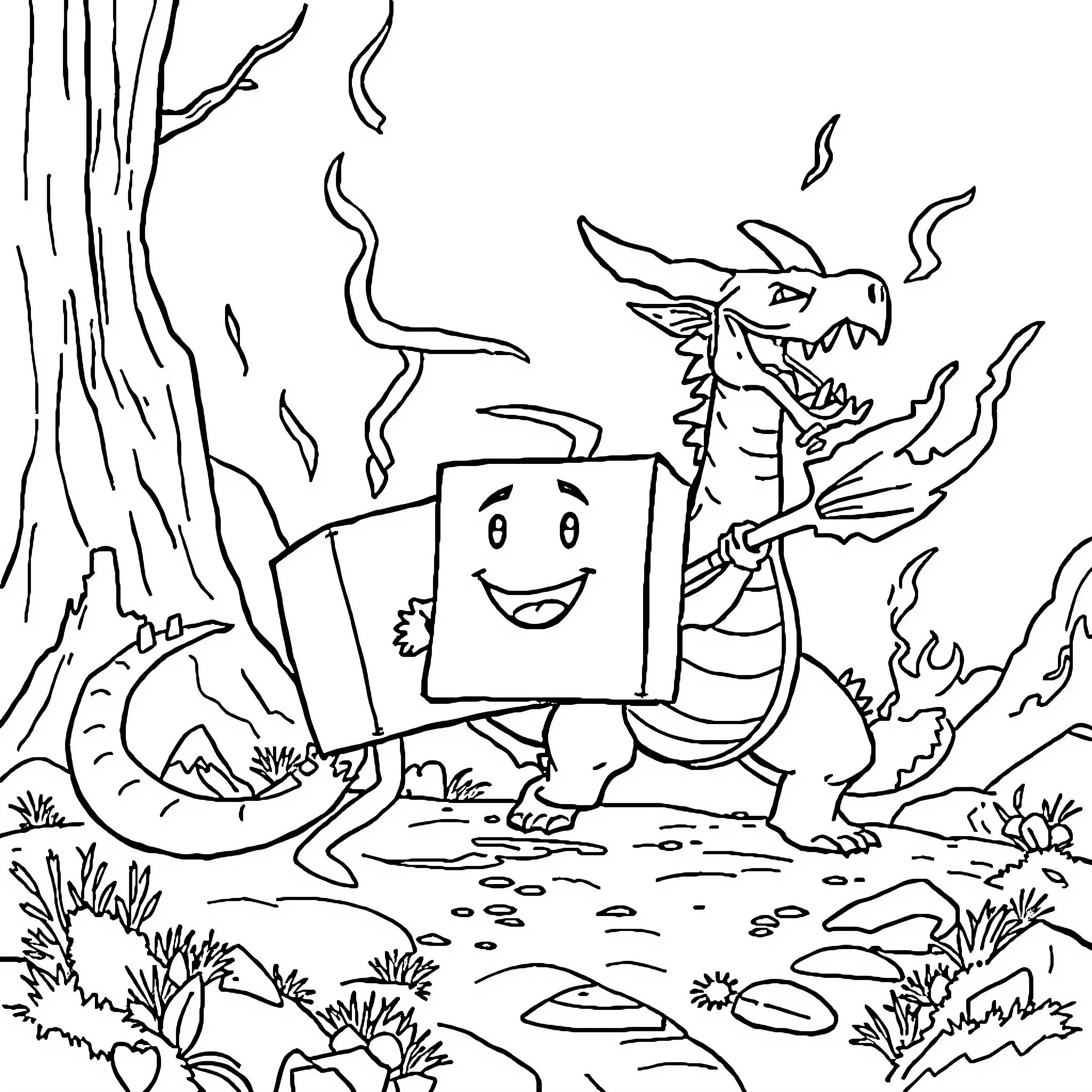 Best Square Coloring Pages (Free Printable PDF)