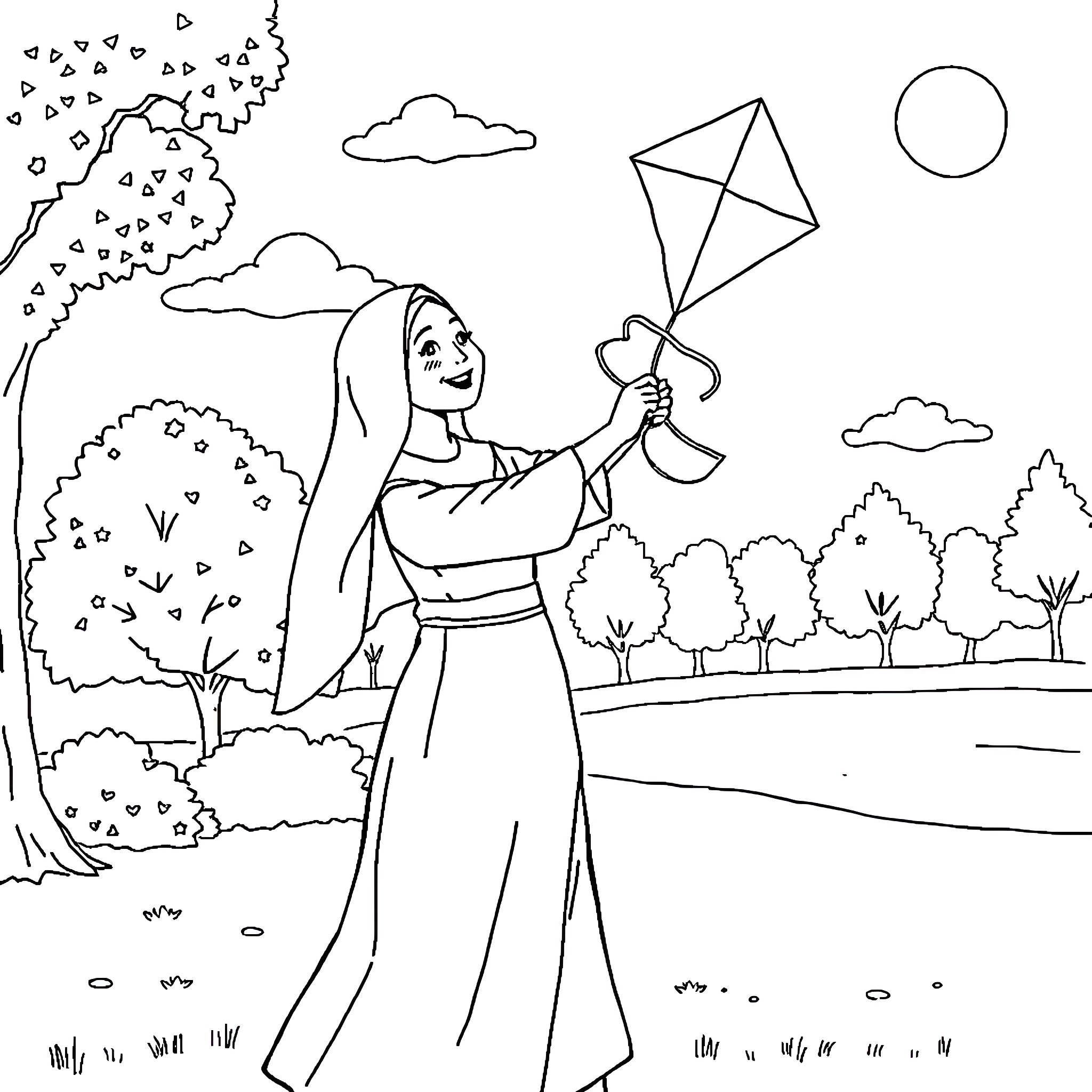 Best Nun Coloring Pages (Free Printable PDF)