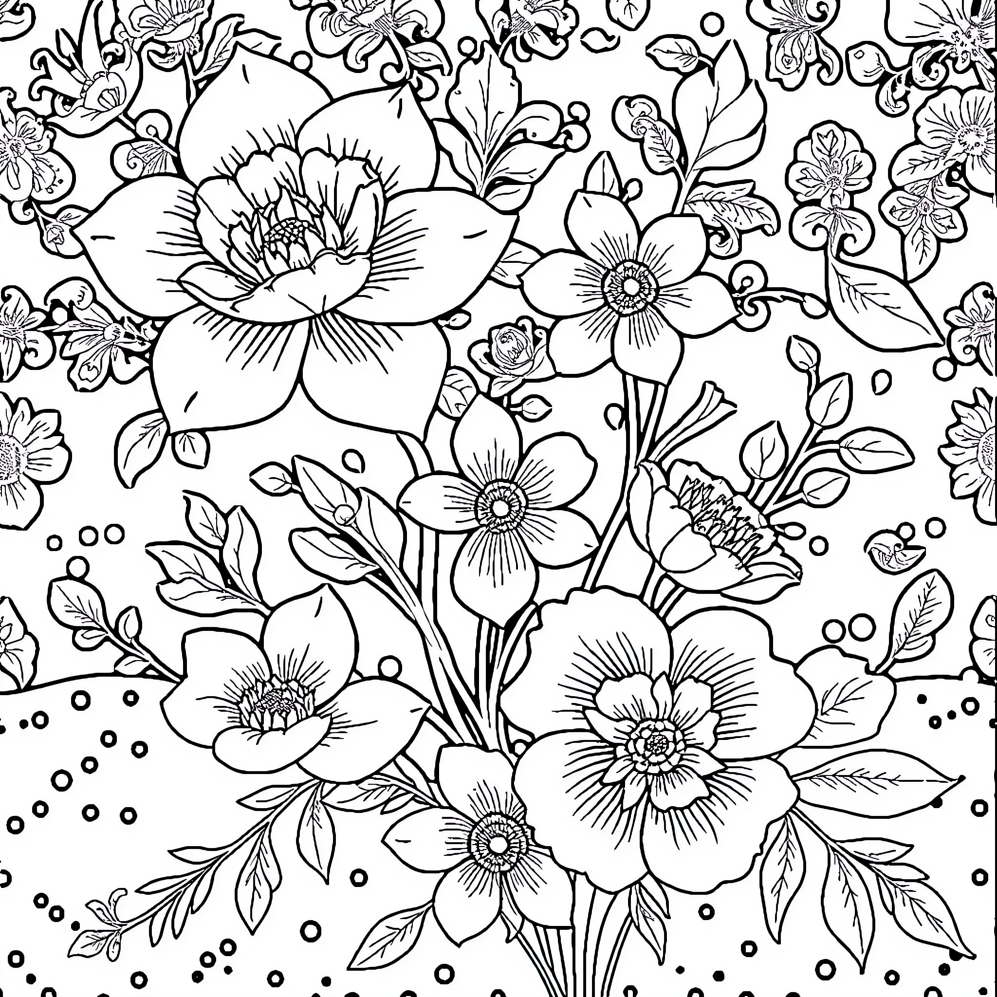 Best Flora Coloring Pages (Free Printable PDF)