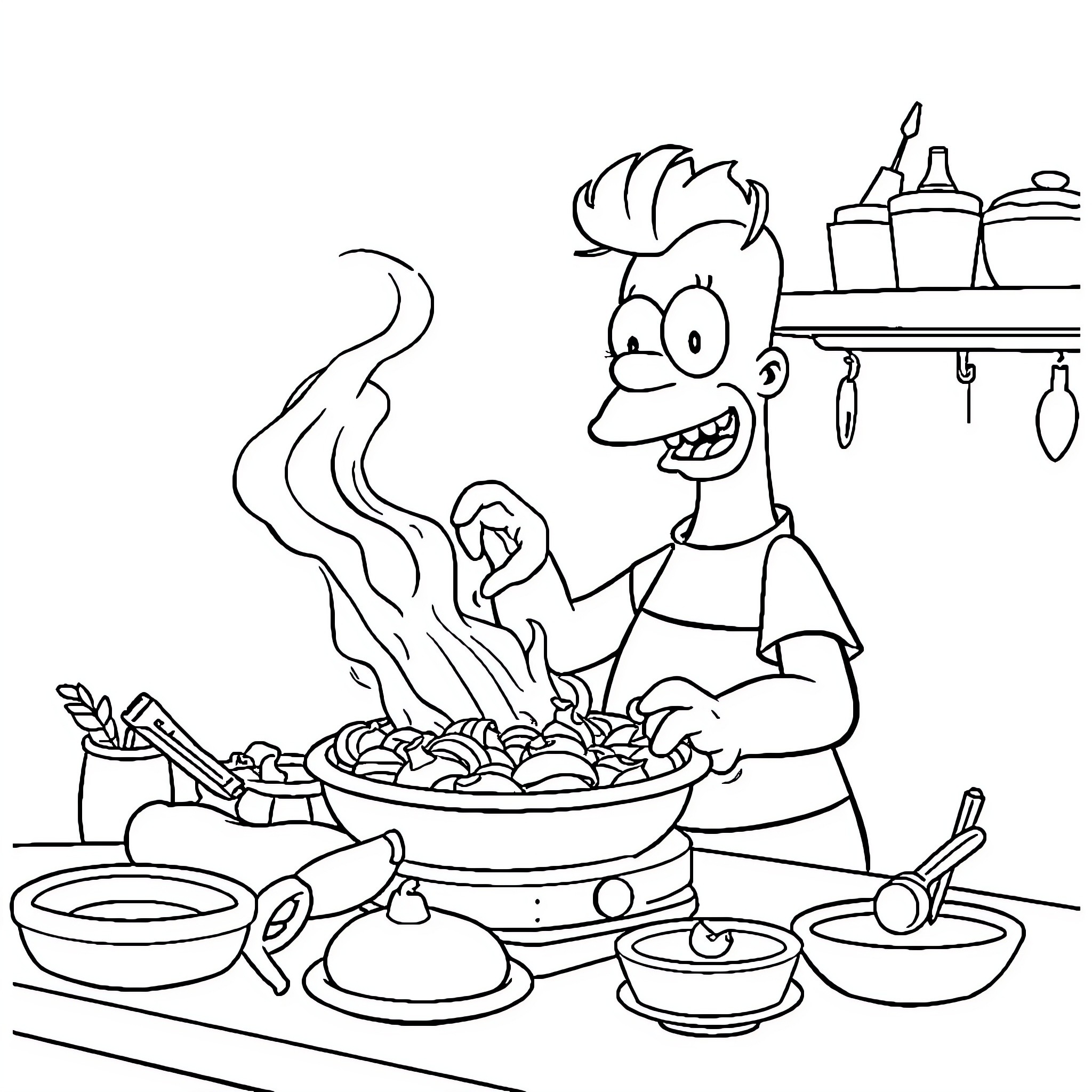 Best Homer Adams Coloring Pages (Free Printable PDF)