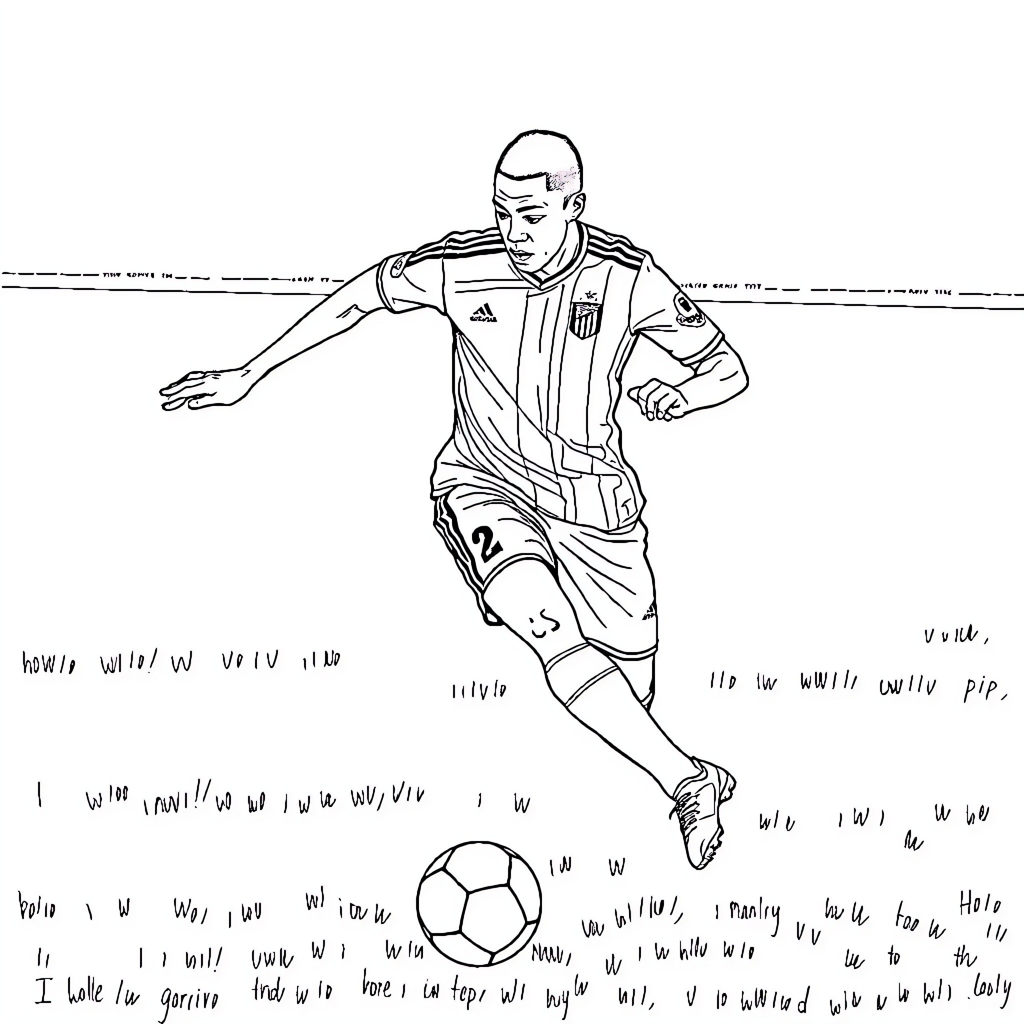 Best Mbappe Coloring Pages (Free Printable PDF)
