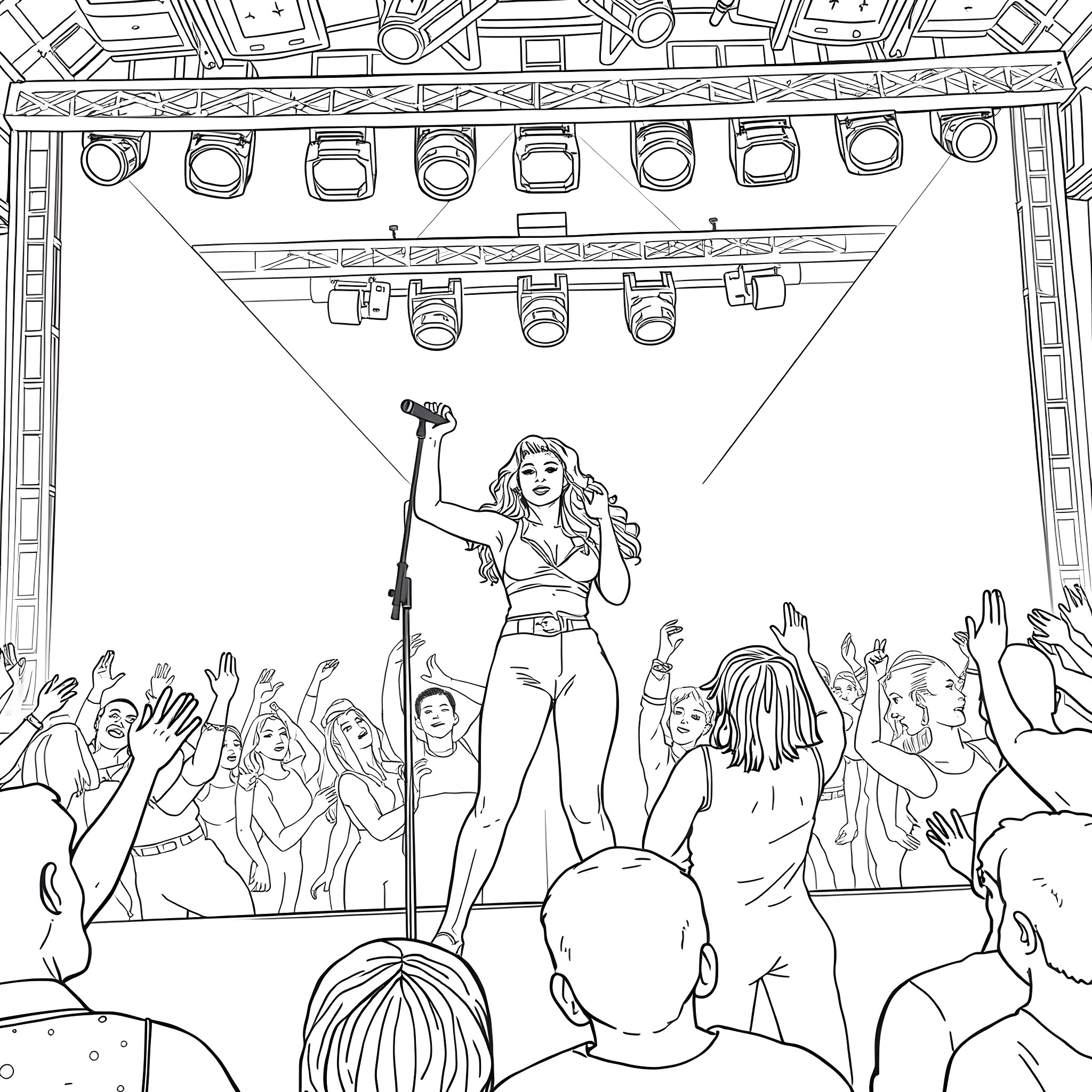 Best Tate McRae Coloring Pages (Free Printable PDF)