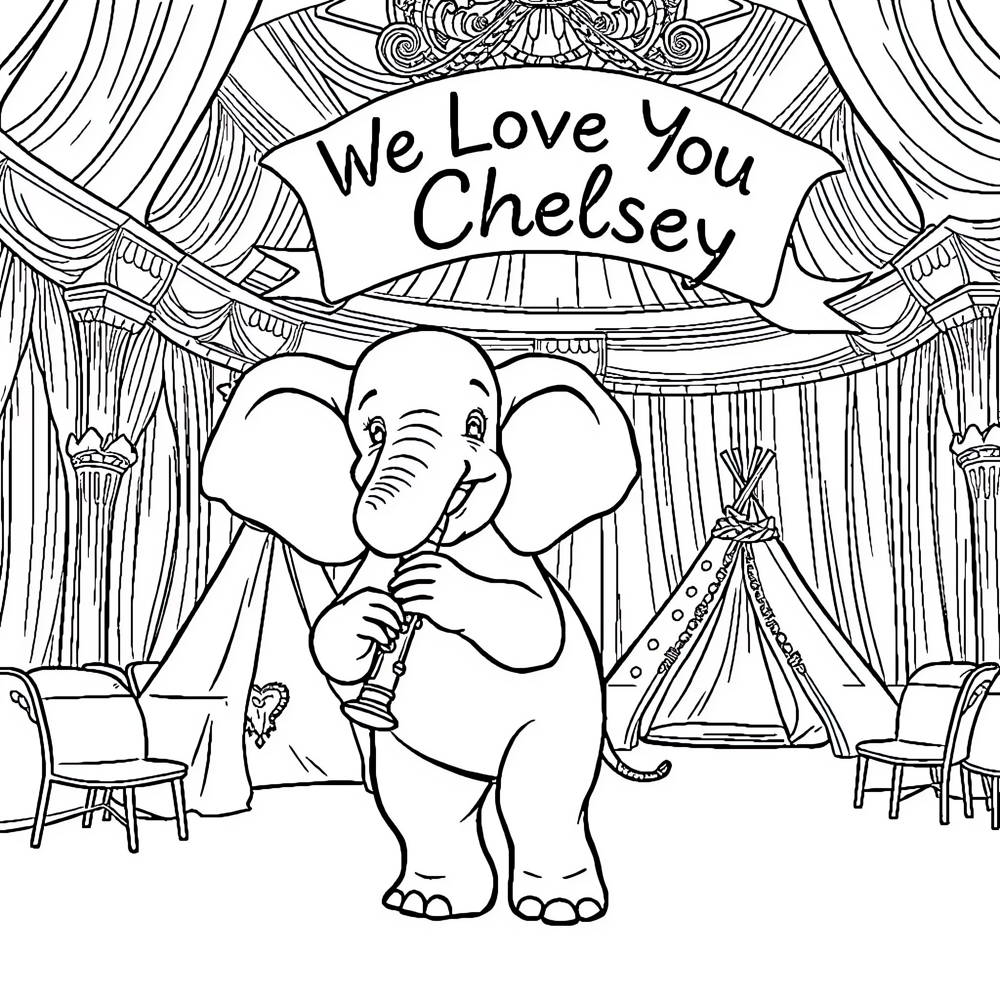 Best Elephant Coloring Pages (Free Printable PDF)
