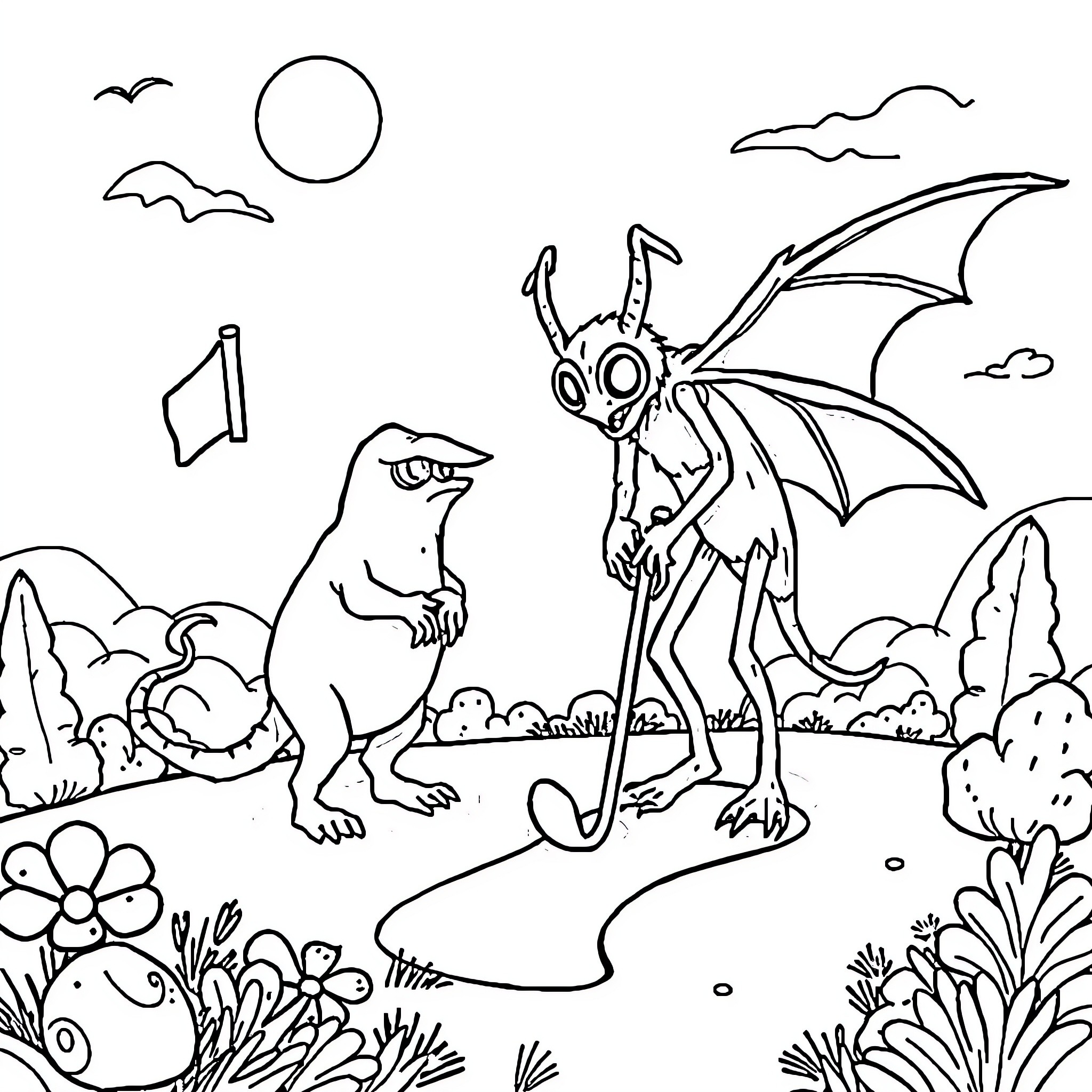 4 Best Chupacabra Coloring Pages (Free Printable PDFs)