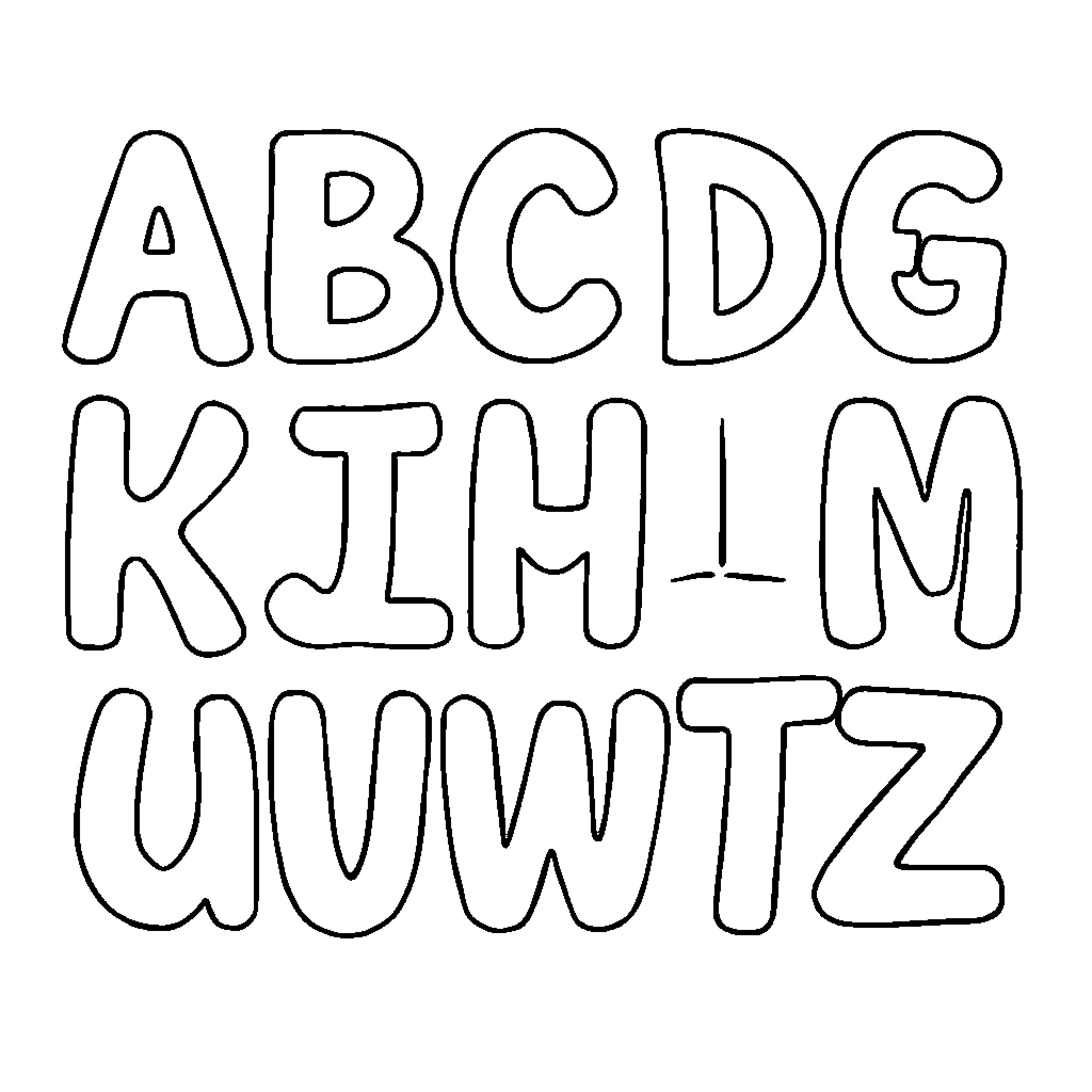 Best Letter Coloring Pages (Free Printable PDF)