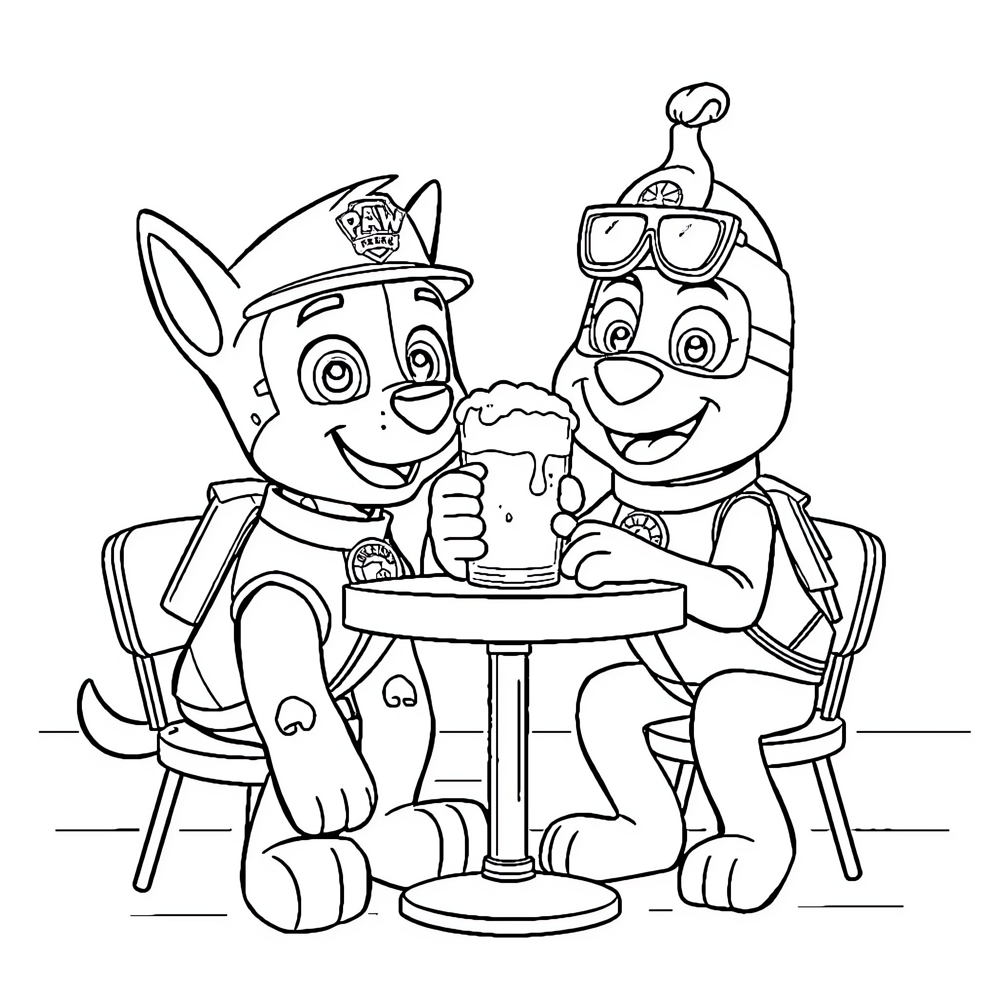 Best Chase Coloring Pages (Free Printable PDF)