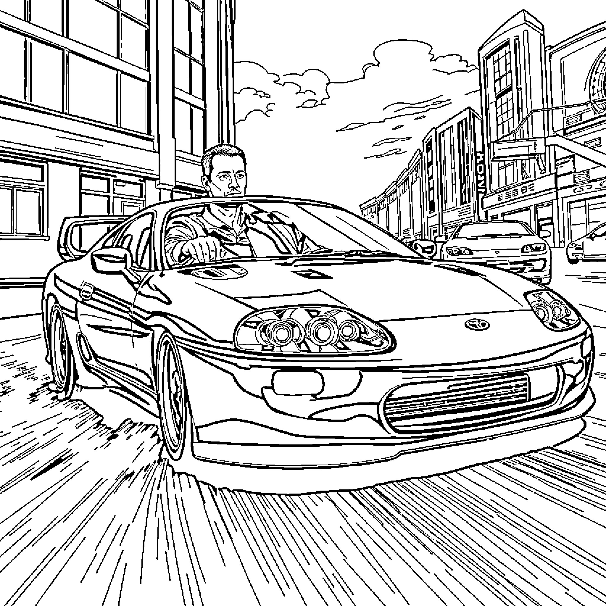 Best Paul Walker Coloring Pages (Free Printable PDF)
