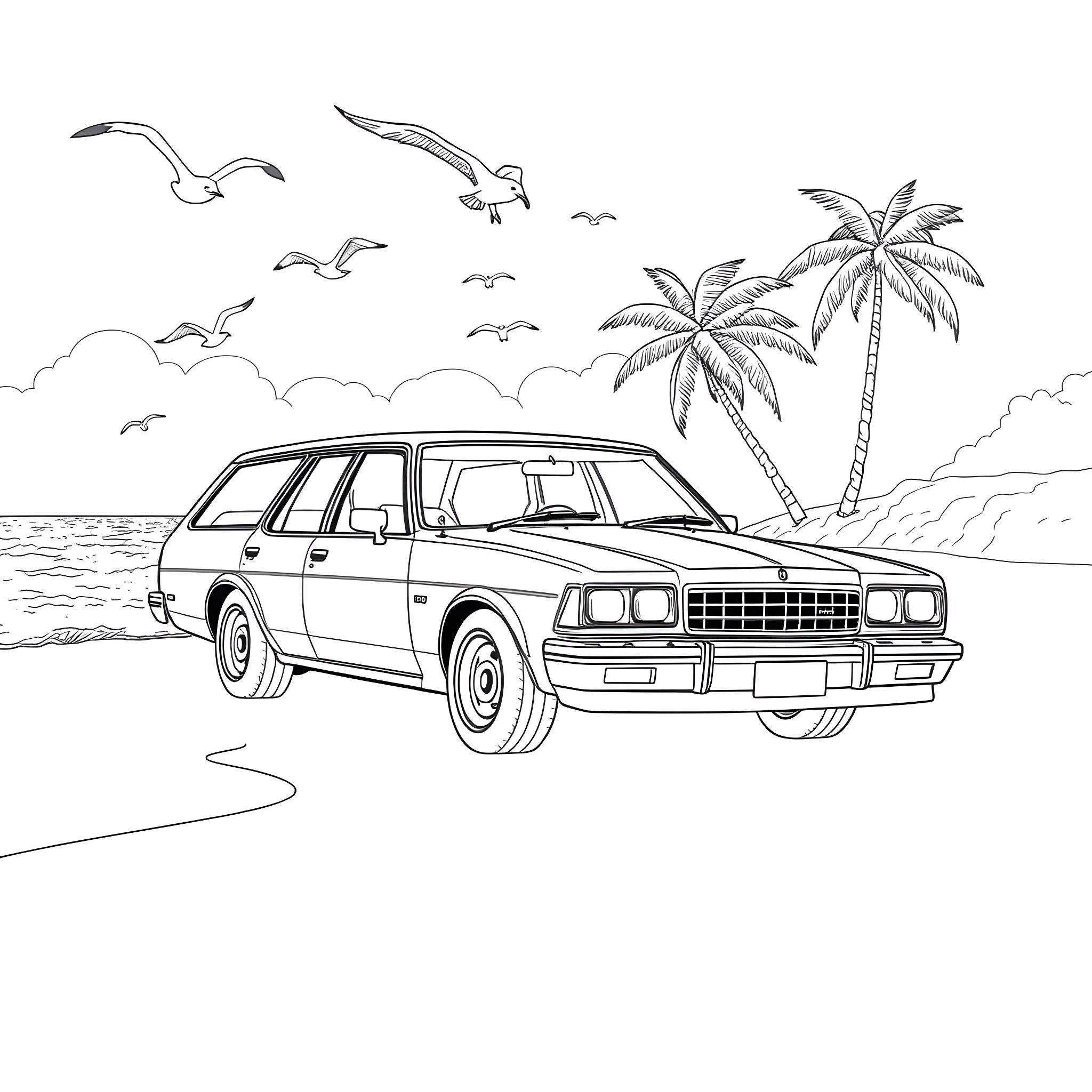 Best Holden Commodore Coloring Pages (Free Printable PDF)