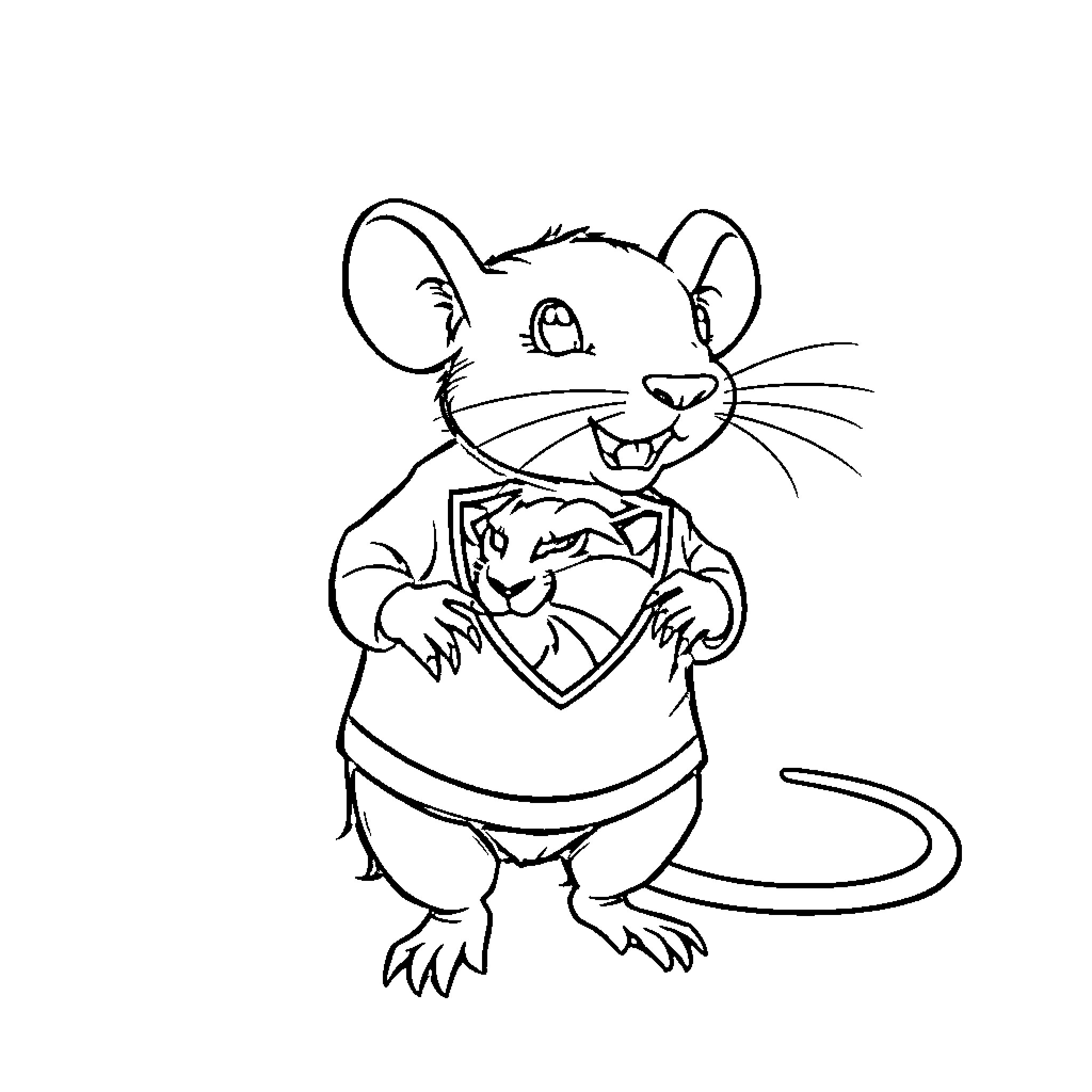 Best Rat Coloring Pages (Free Printable PDF)