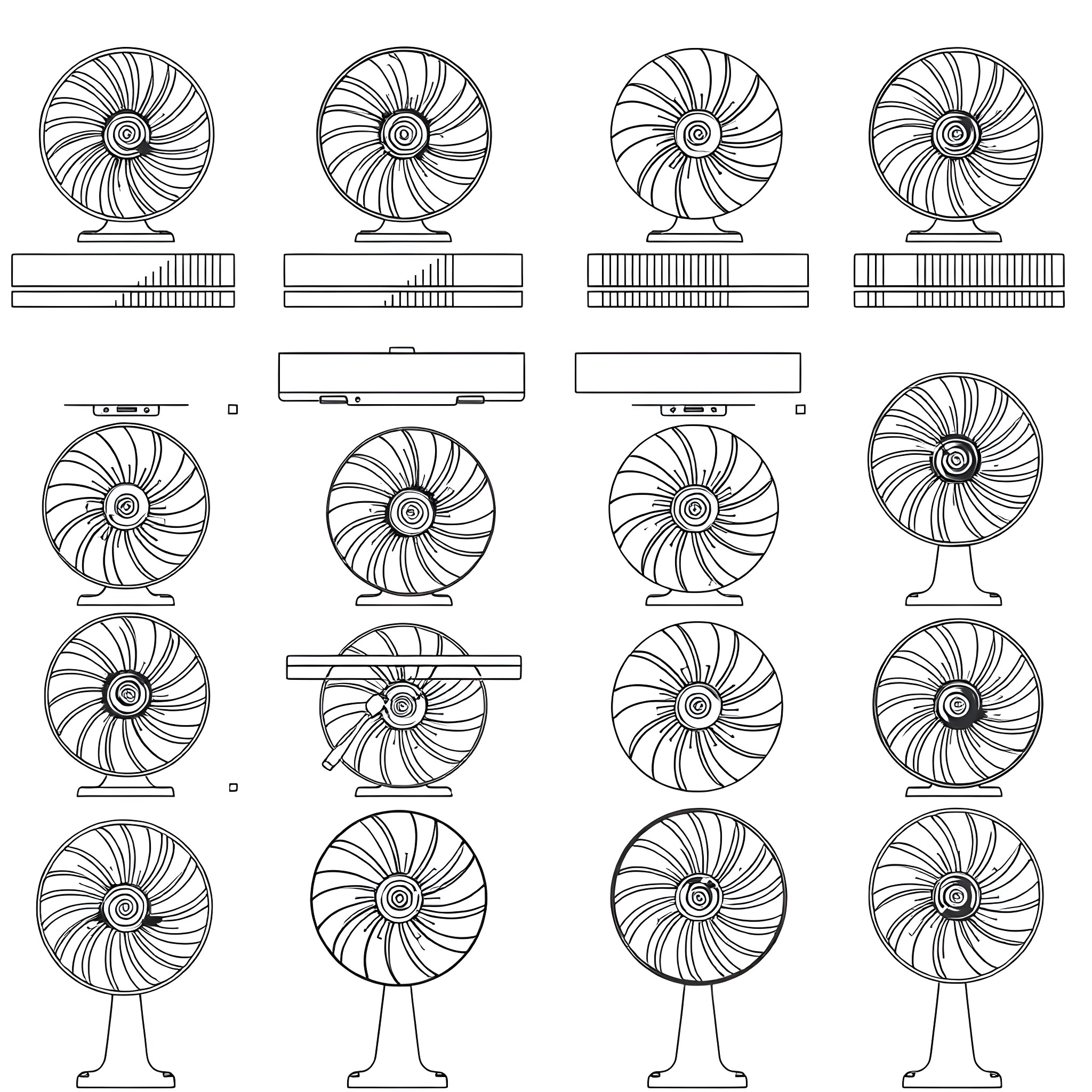 Best Fan Coloring Pages (Free Printable PDF)