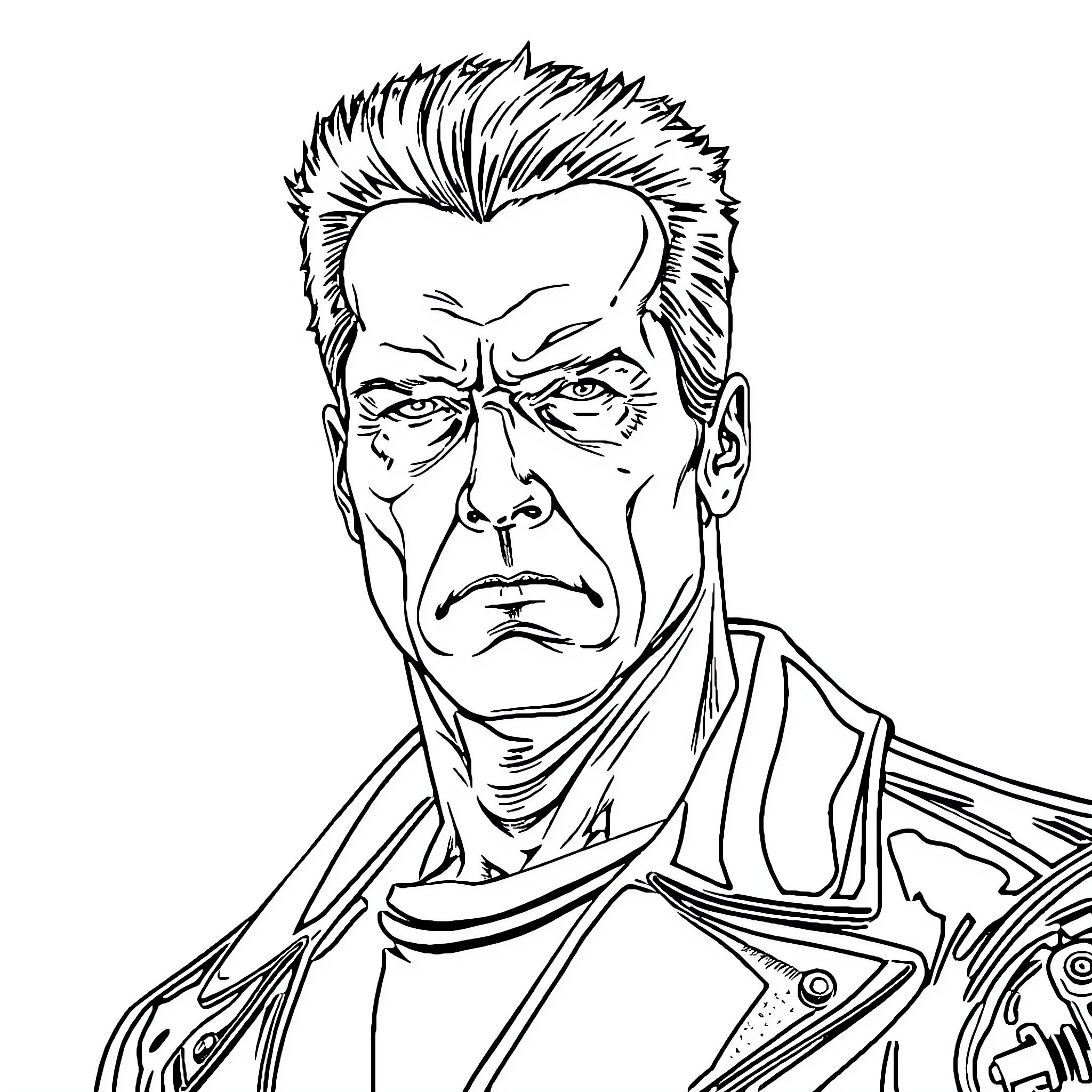 44 Best Terminator Coloring Pages (Free Printable PDFs)