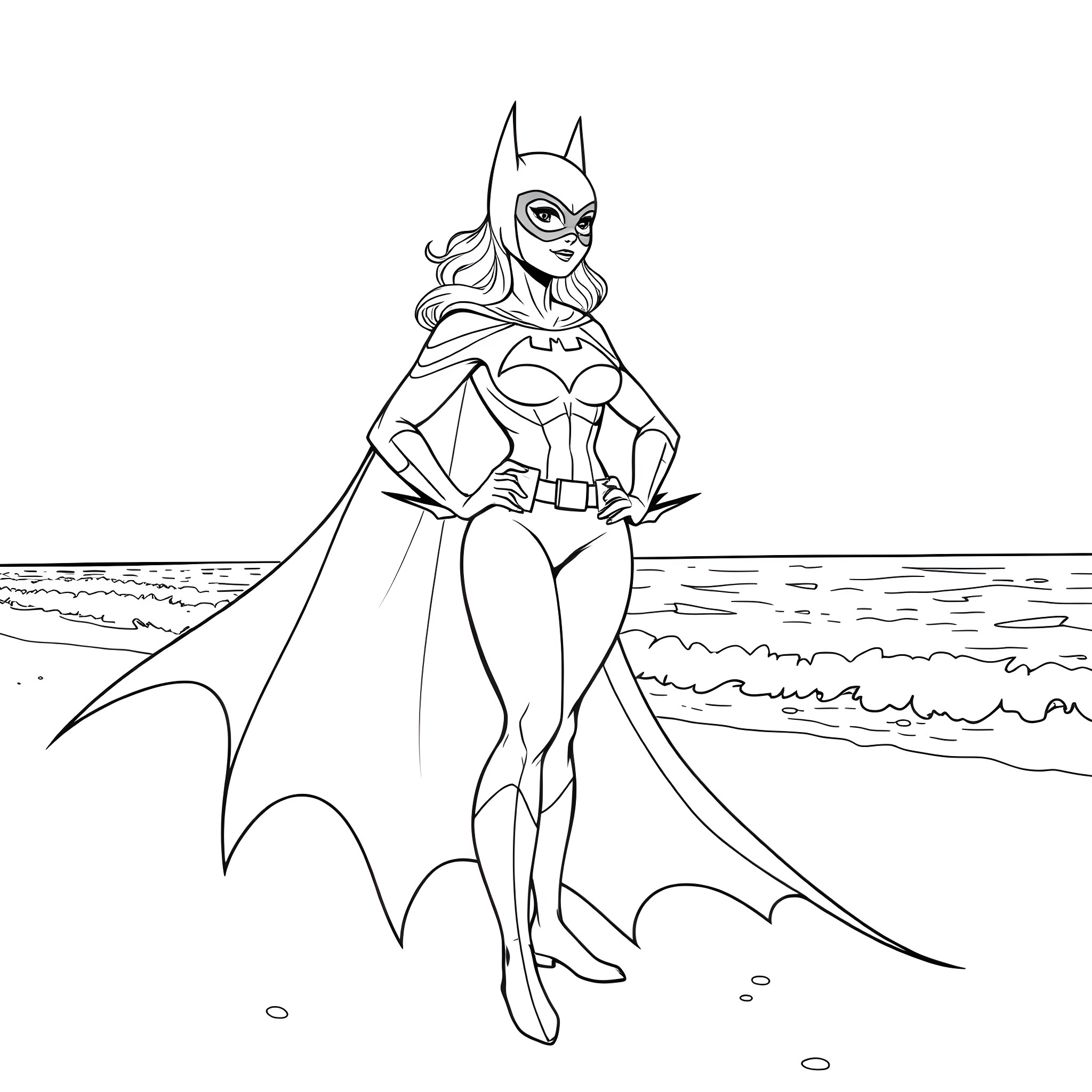 55 Best Batgirl Coloring Pages (Free Printable PDFs)