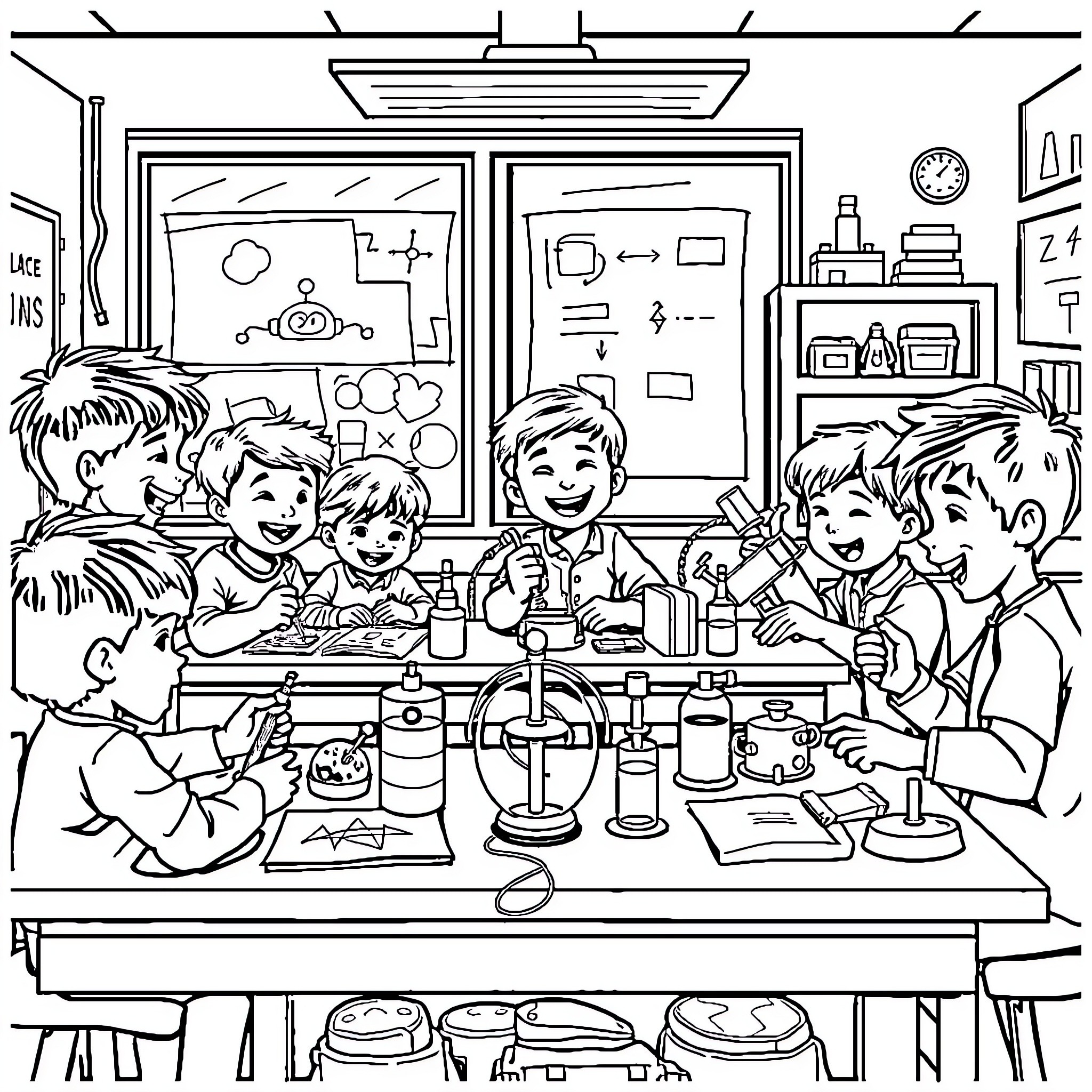 48 Best Classroom Coloring Pages (Free Printable PDFs)