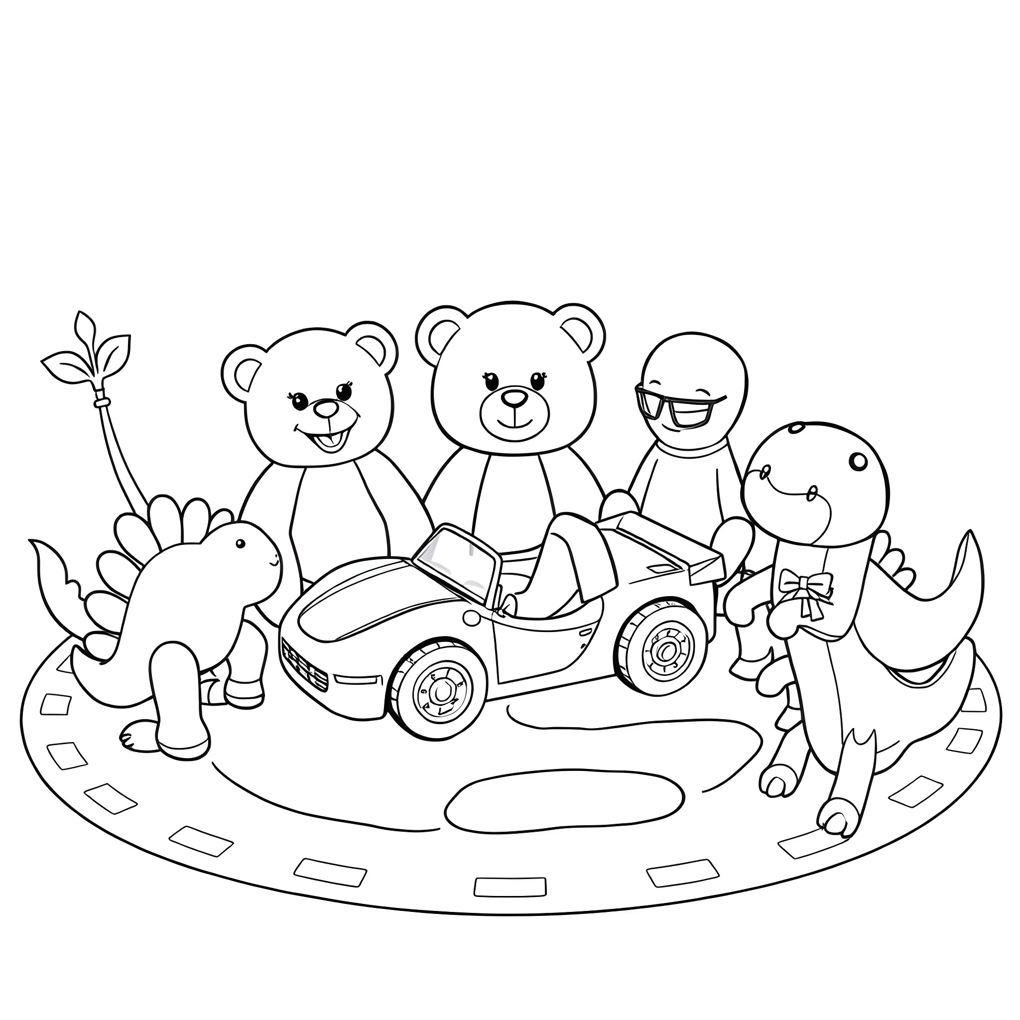 Best Toy Coloring Pages (Free Printable PDF)