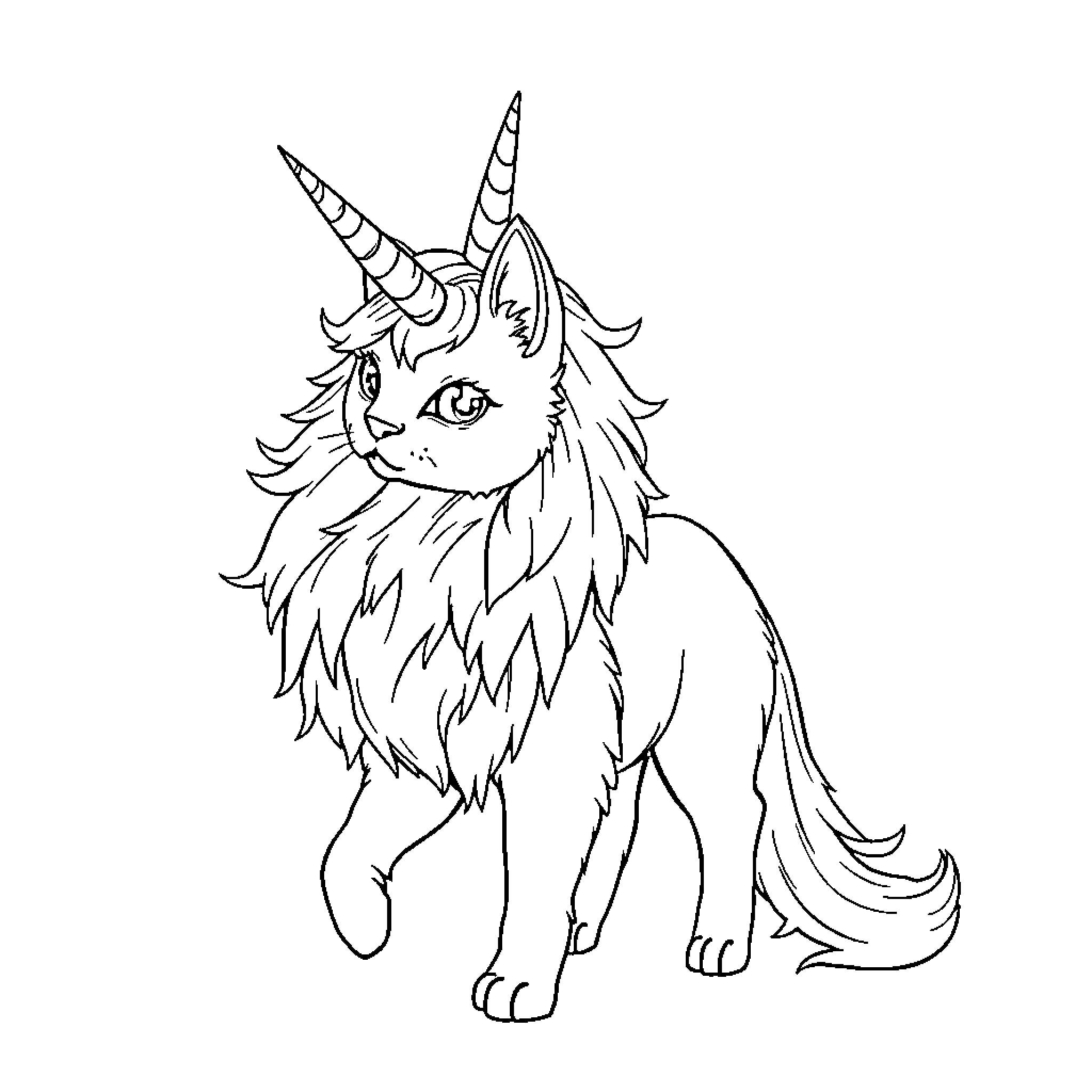 Best Unicat Coloring Pages (Free Printable PDF)