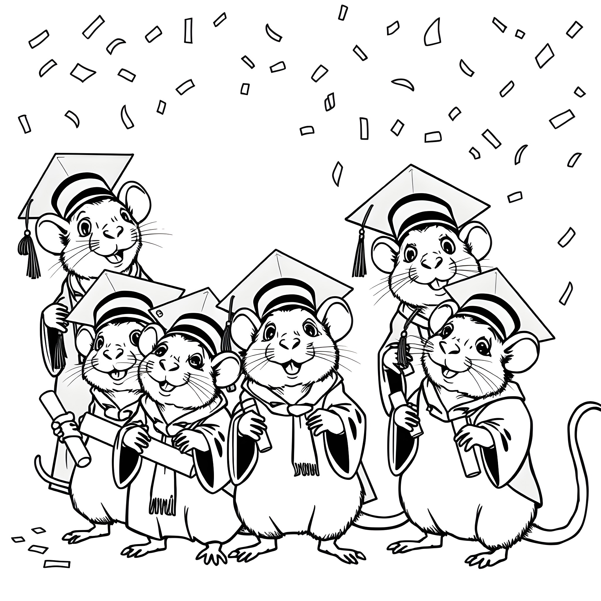 Best Rat Coloring Pages (Free Printable PDF)