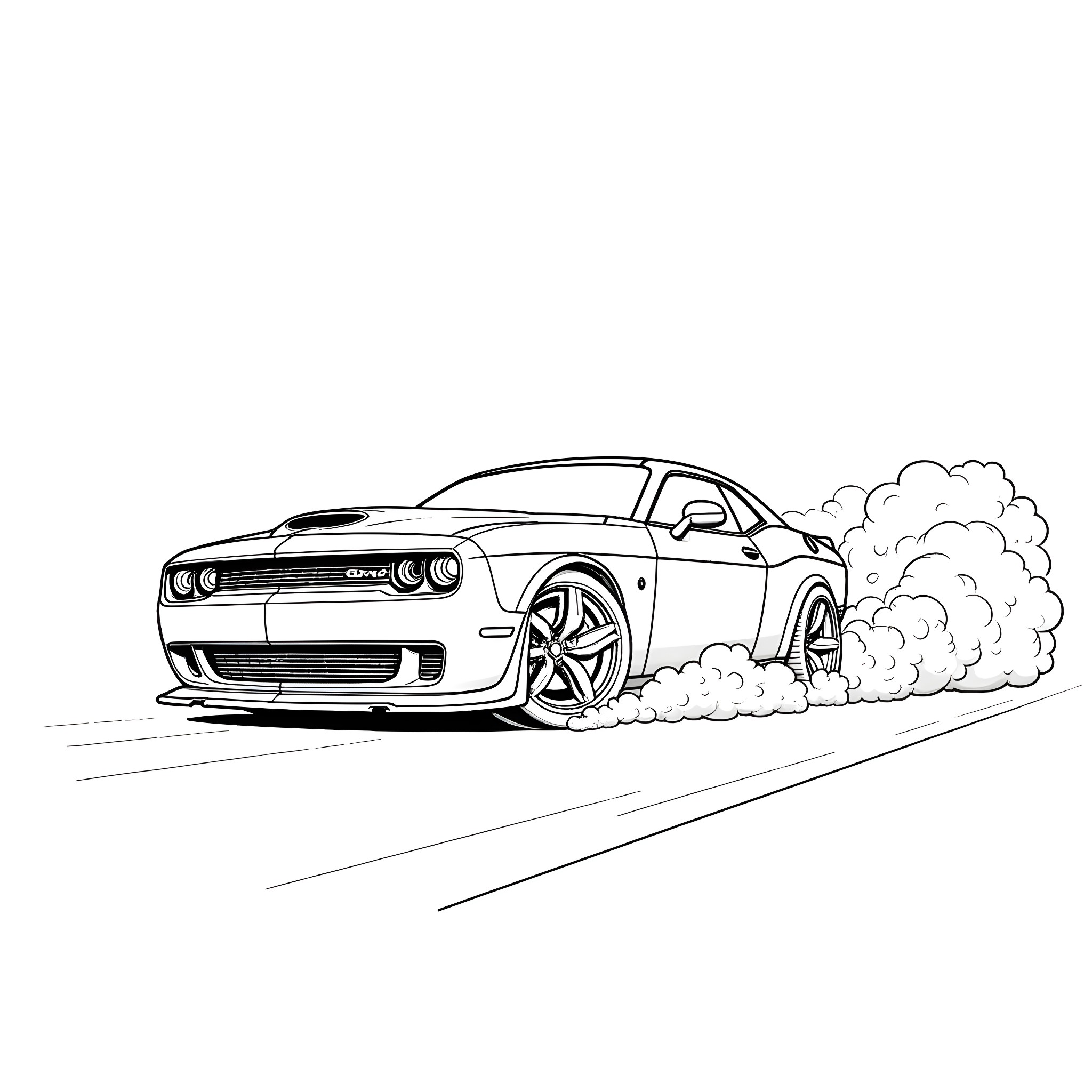 Best Hellcat Coloring Pages (Free Printable PDF)