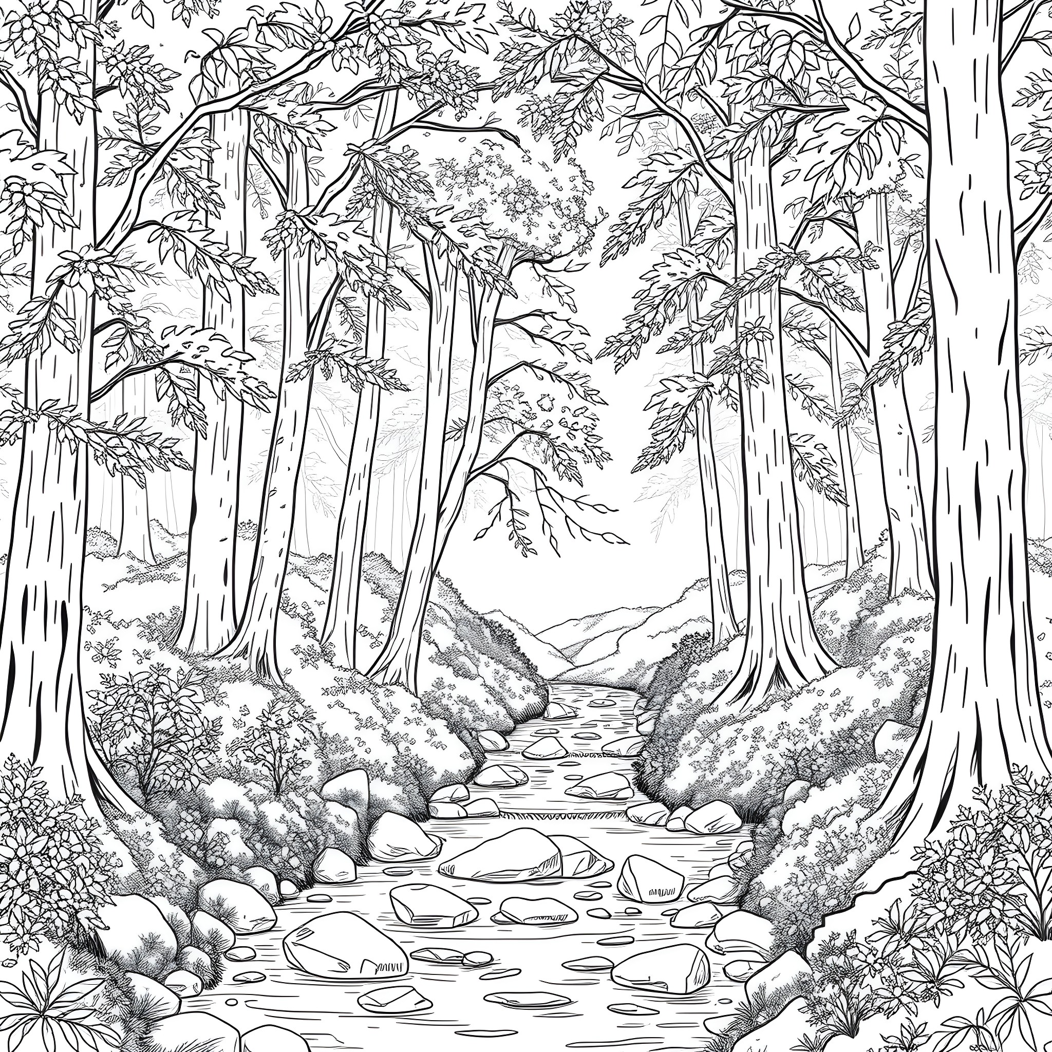Best Stream Coloring Pages (Free Printable PDF)