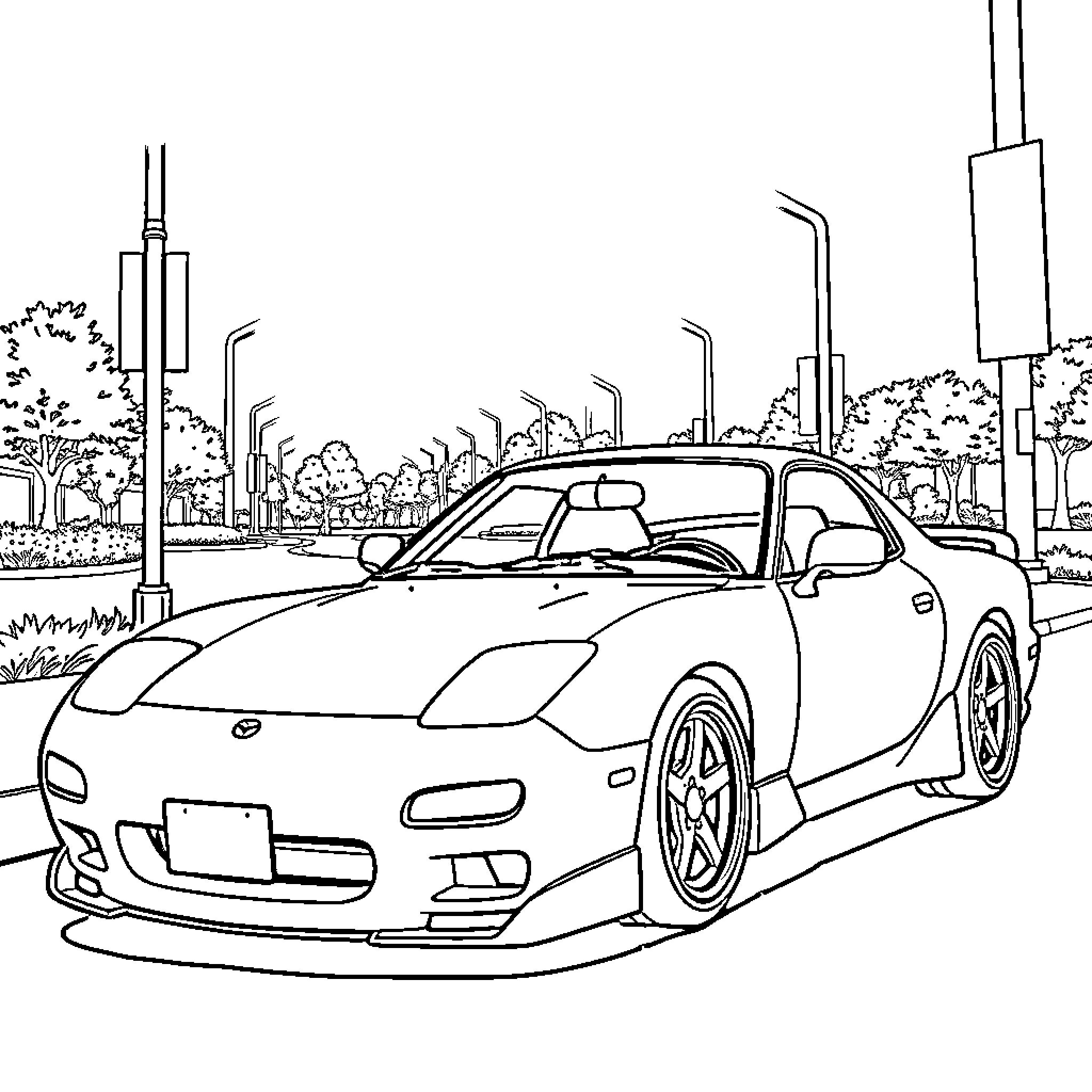 Best Mazda Coloring Pages (Free Printable PDF)
