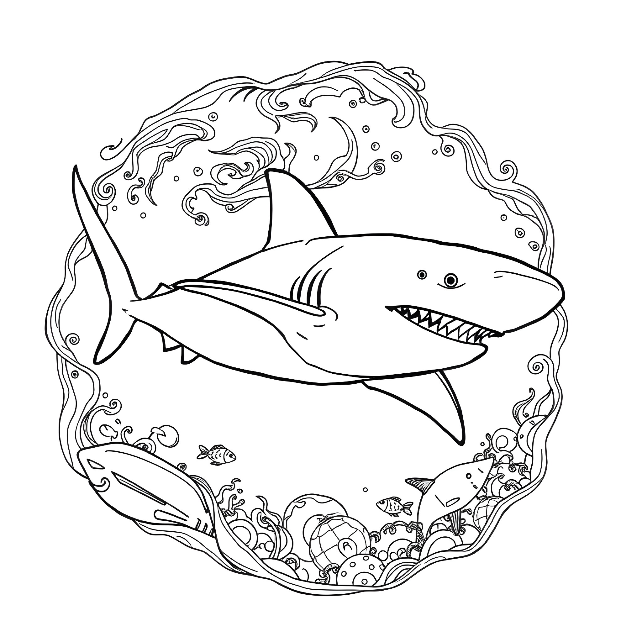 10 Best Lemon Shark Coloring Pages (Free Printable PDFs)