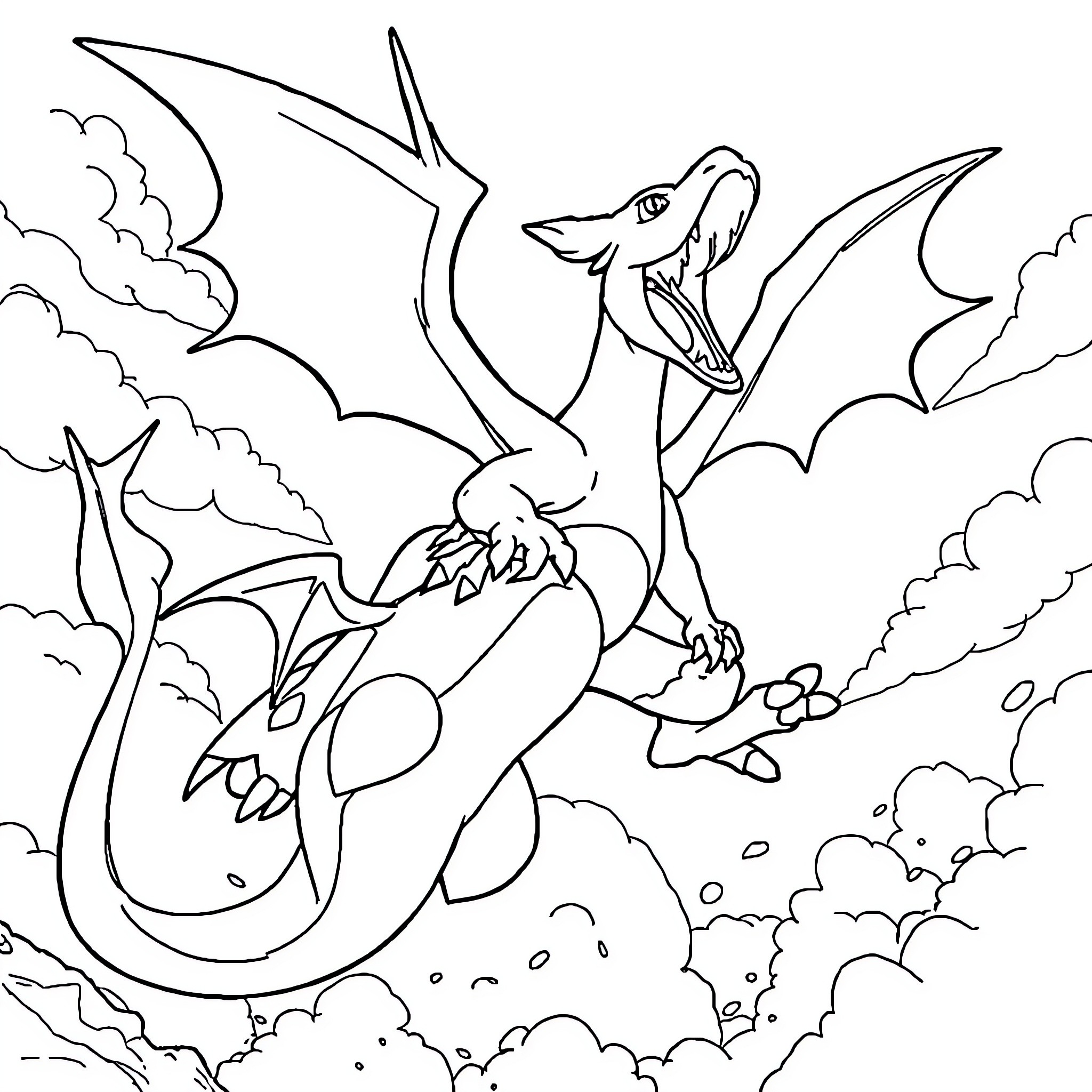 Best Charizard Coloring Pages (Free Printable PDF)