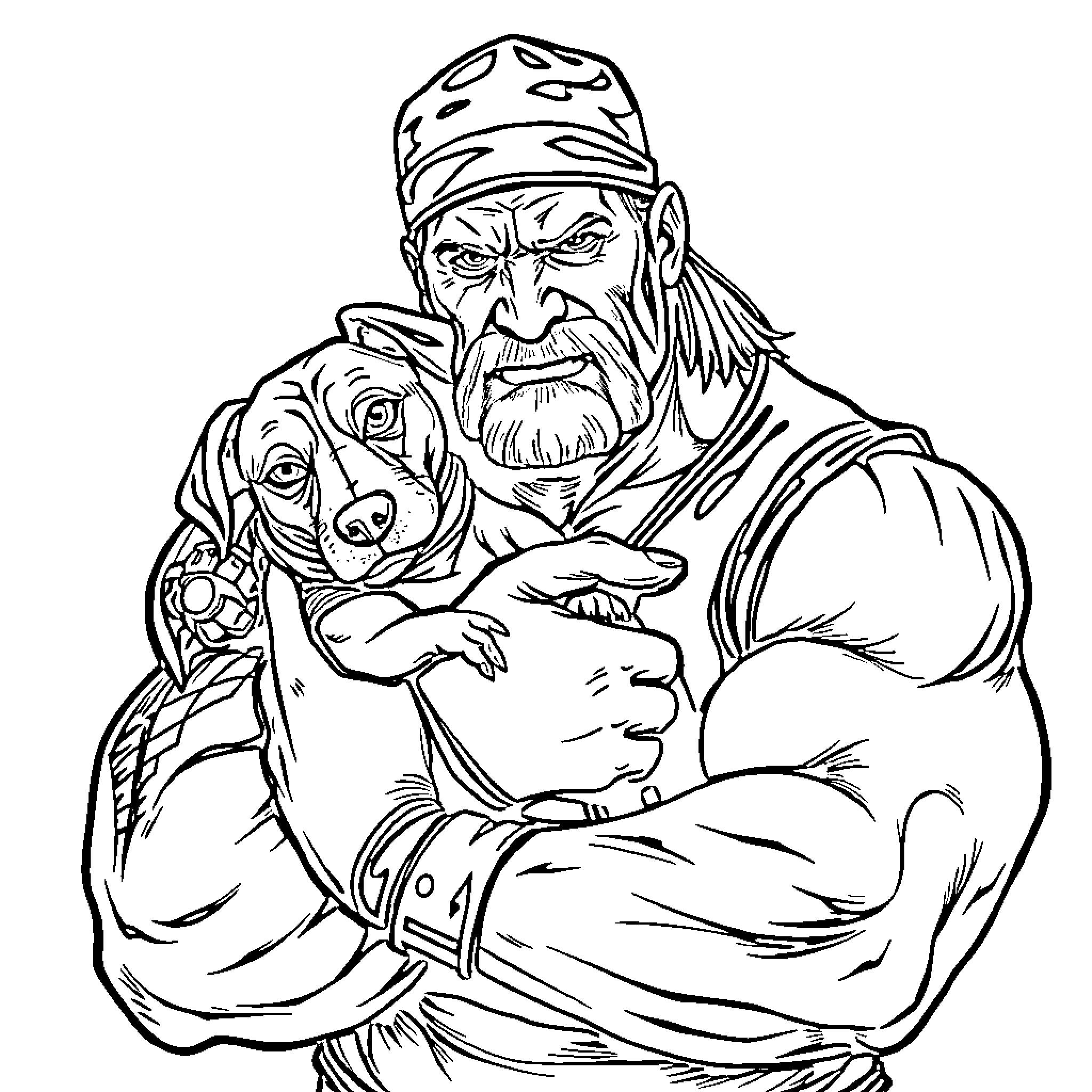 Best Hulk Hogan Coloring Pages (Free Printable PDF)