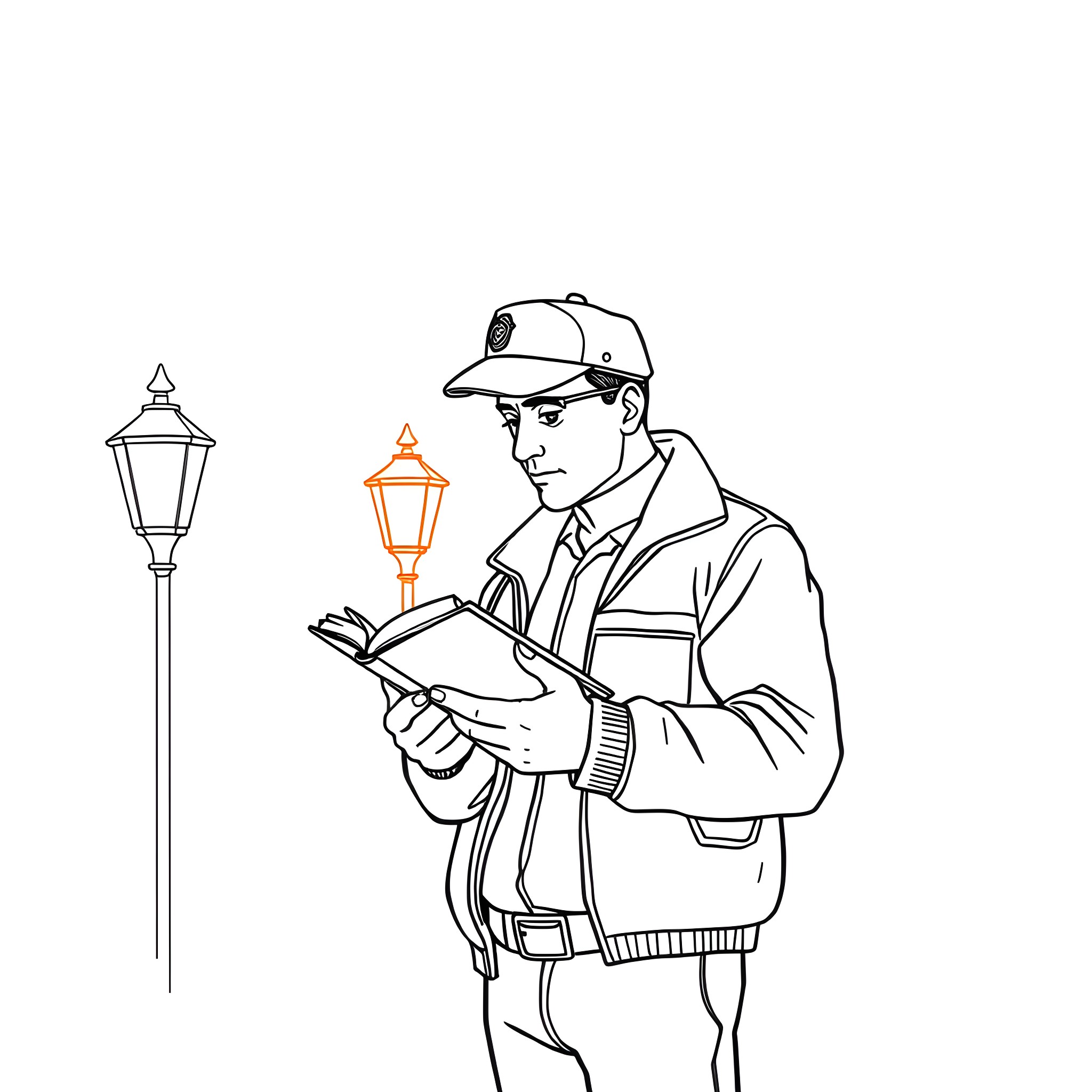 Best Security Guard Coloring Pages (Free Printable PDF)