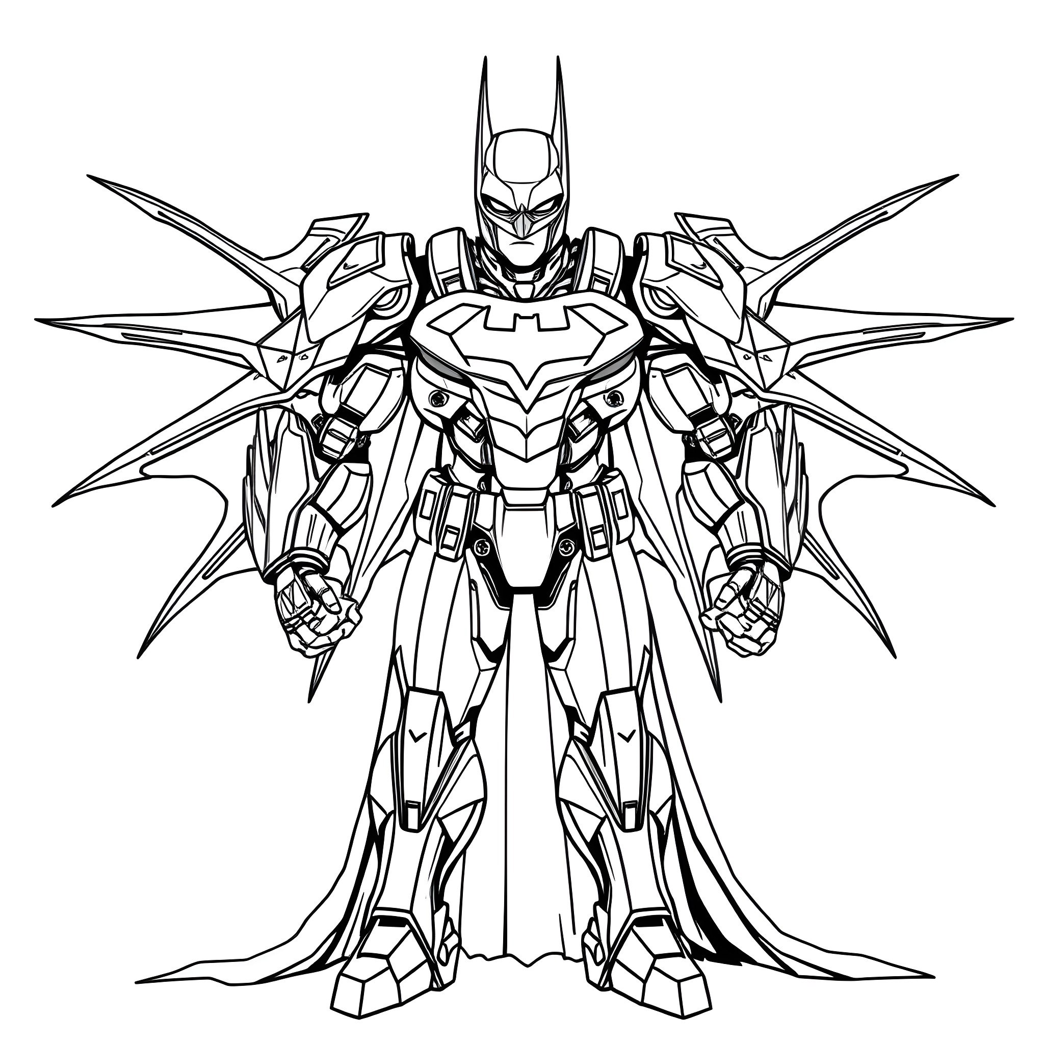 Best Batman Coloring Pages (Free Printable PDF)