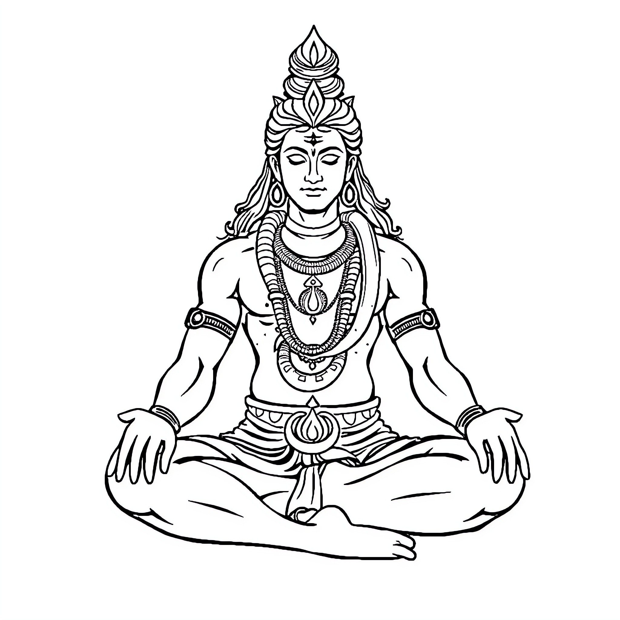 13 Best Shiva Coloring Pages (Free Printable PDFs)