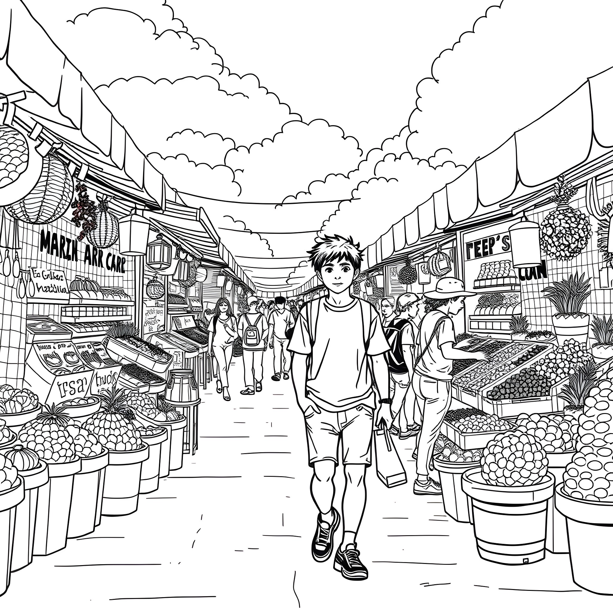 152 Best Boy Coloring Pages (Free Printable PDFs)