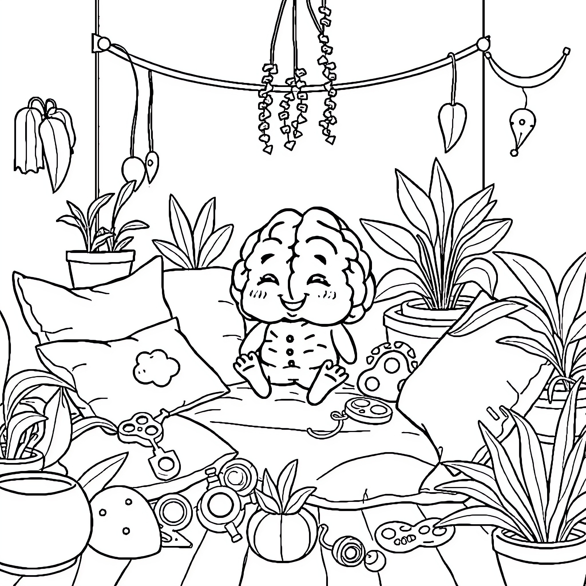 Best Brain Coloring Pages (Free Printable PDF)